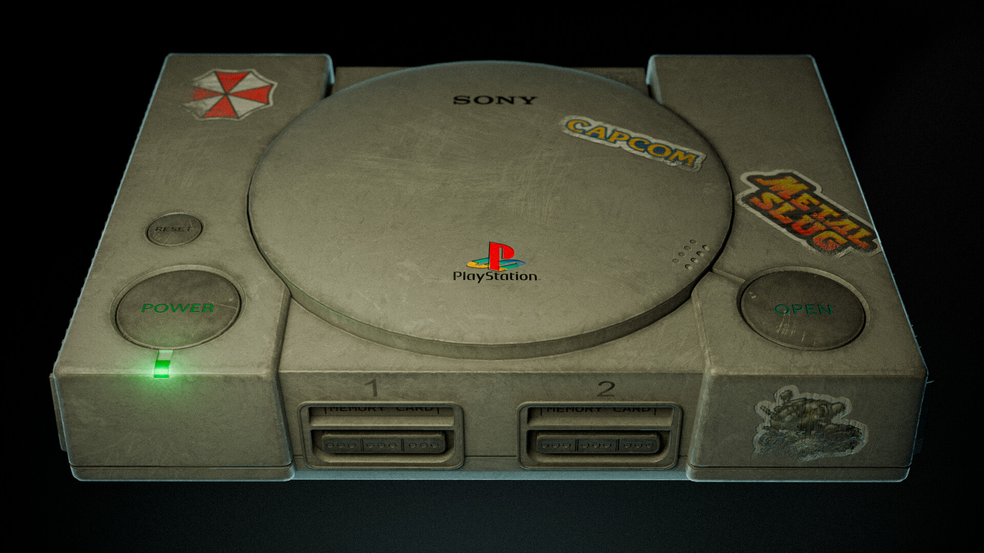 ArtStation - Playstation 1 (prop)