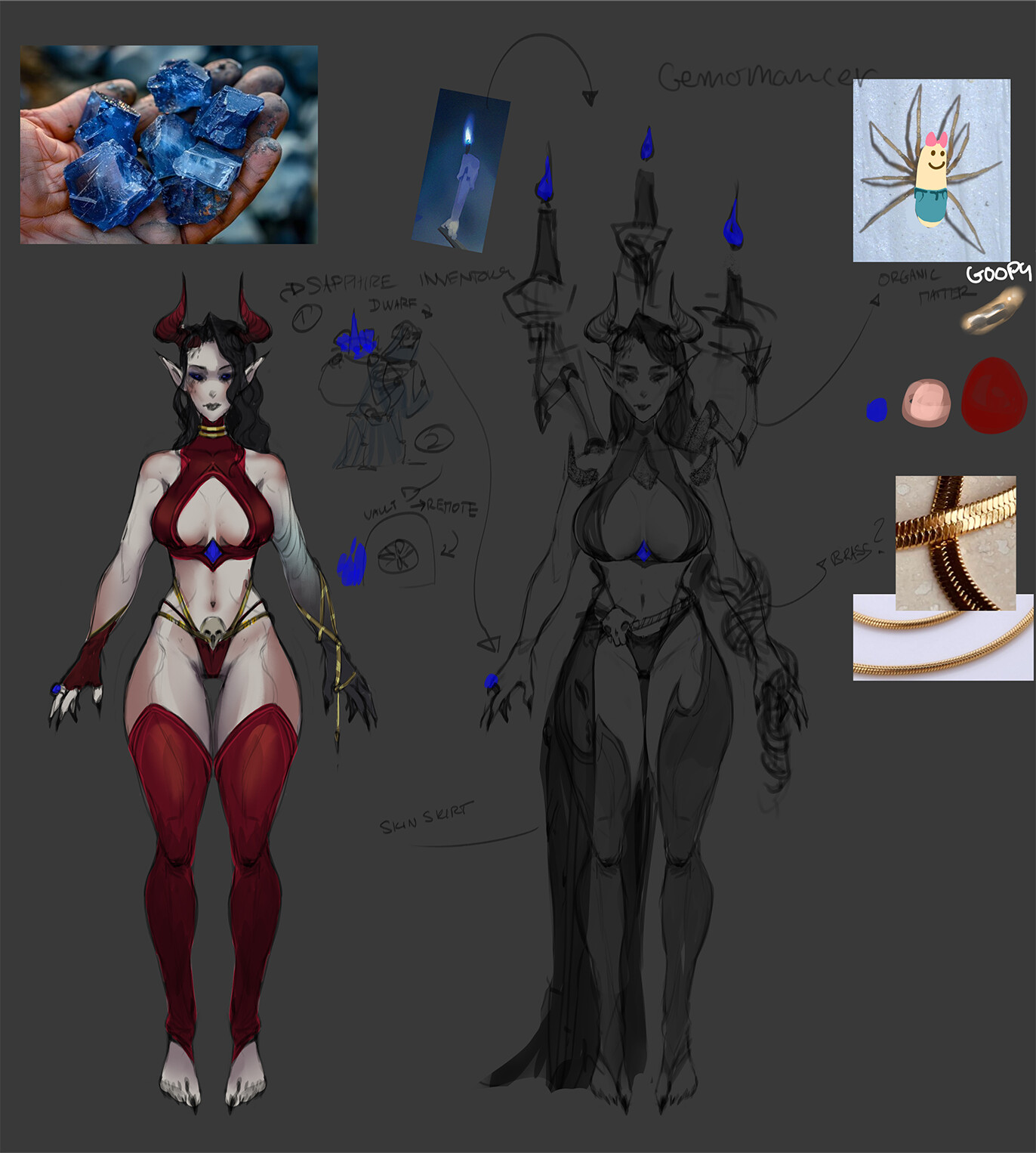 Šárka Claina Štvrtňová - Project: Sapphire (Demon Werah)