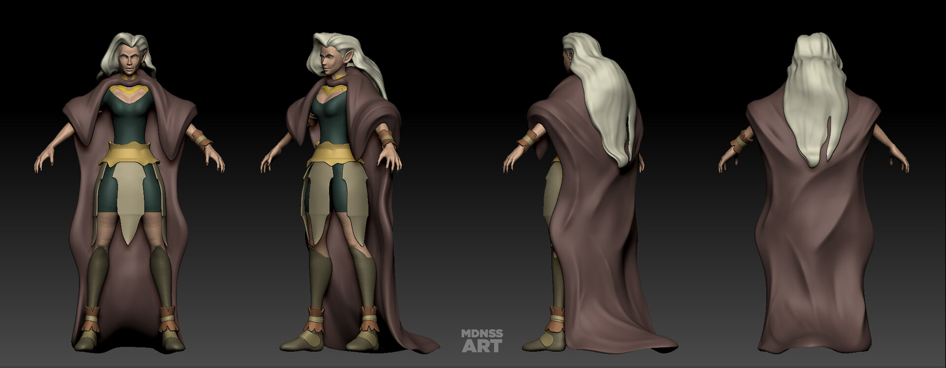 ArtStation - 3D Fan Art Dnd Character