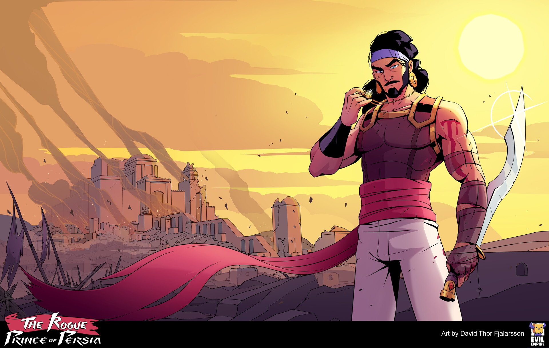 David Thor Fjalarsson - The Rogue Prince Of Persia - Key Art