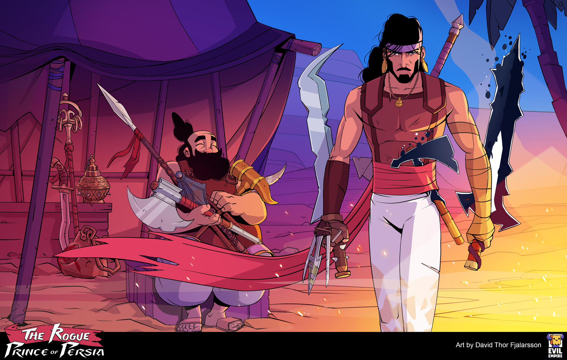 David Thor Fjalarsson - The Rogue Prince Of Persia - Key Art