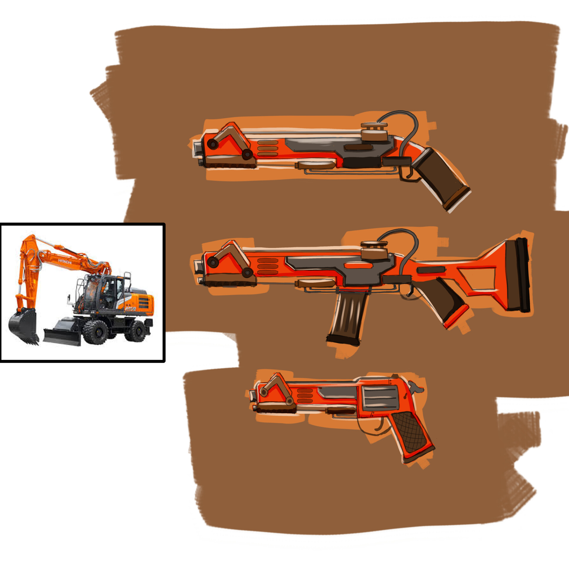 ArtStation - Guns Concept