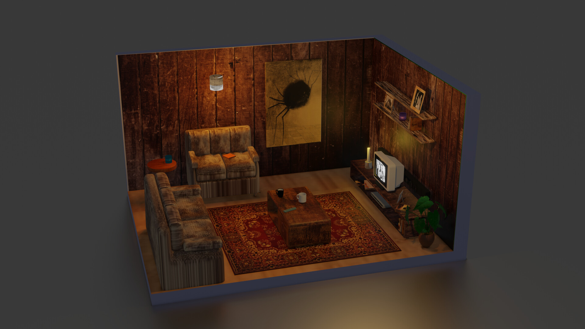 ArtStation - vintage room