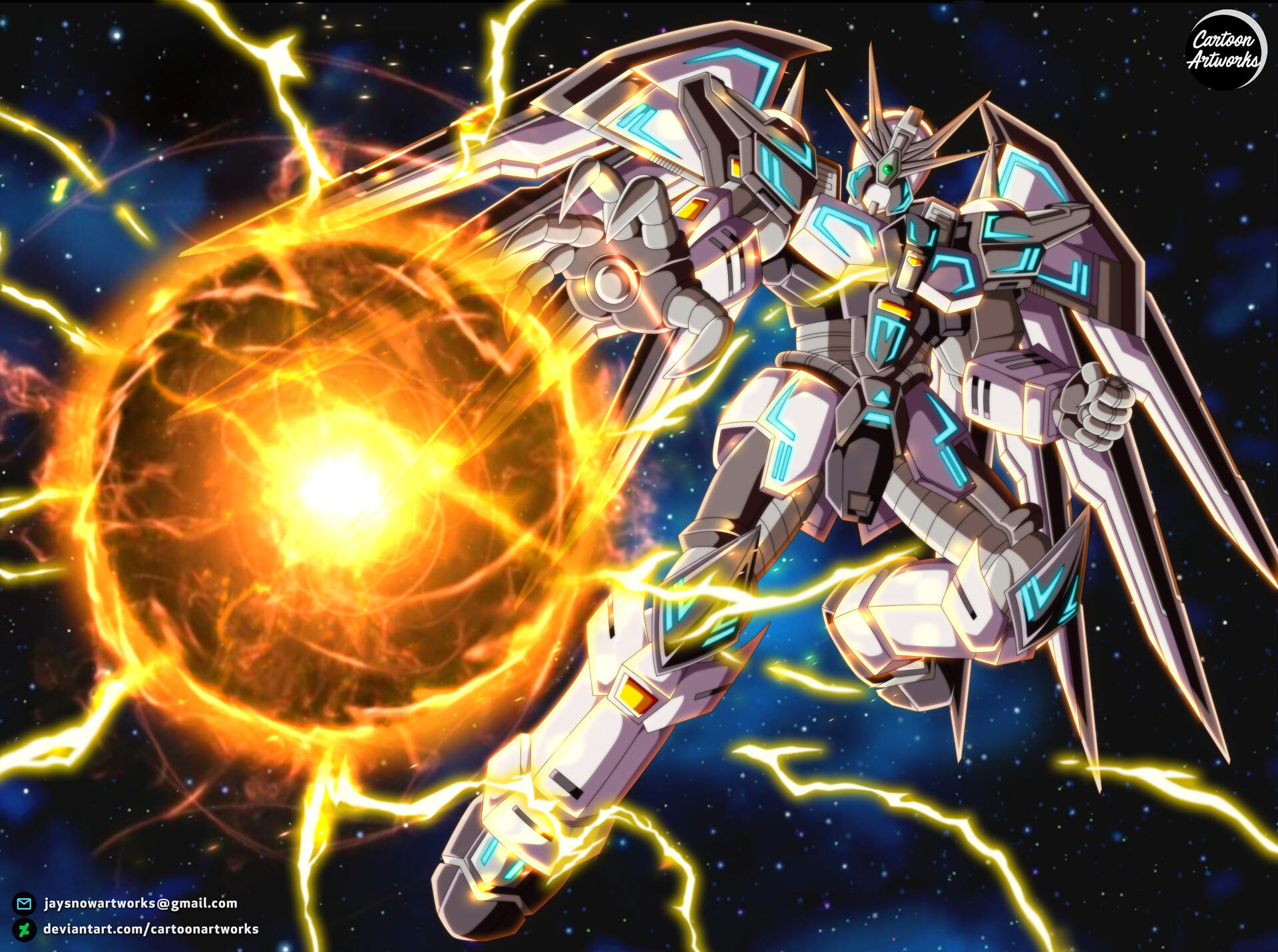 ArtStation - Gundam Custom OC = COMMISSION