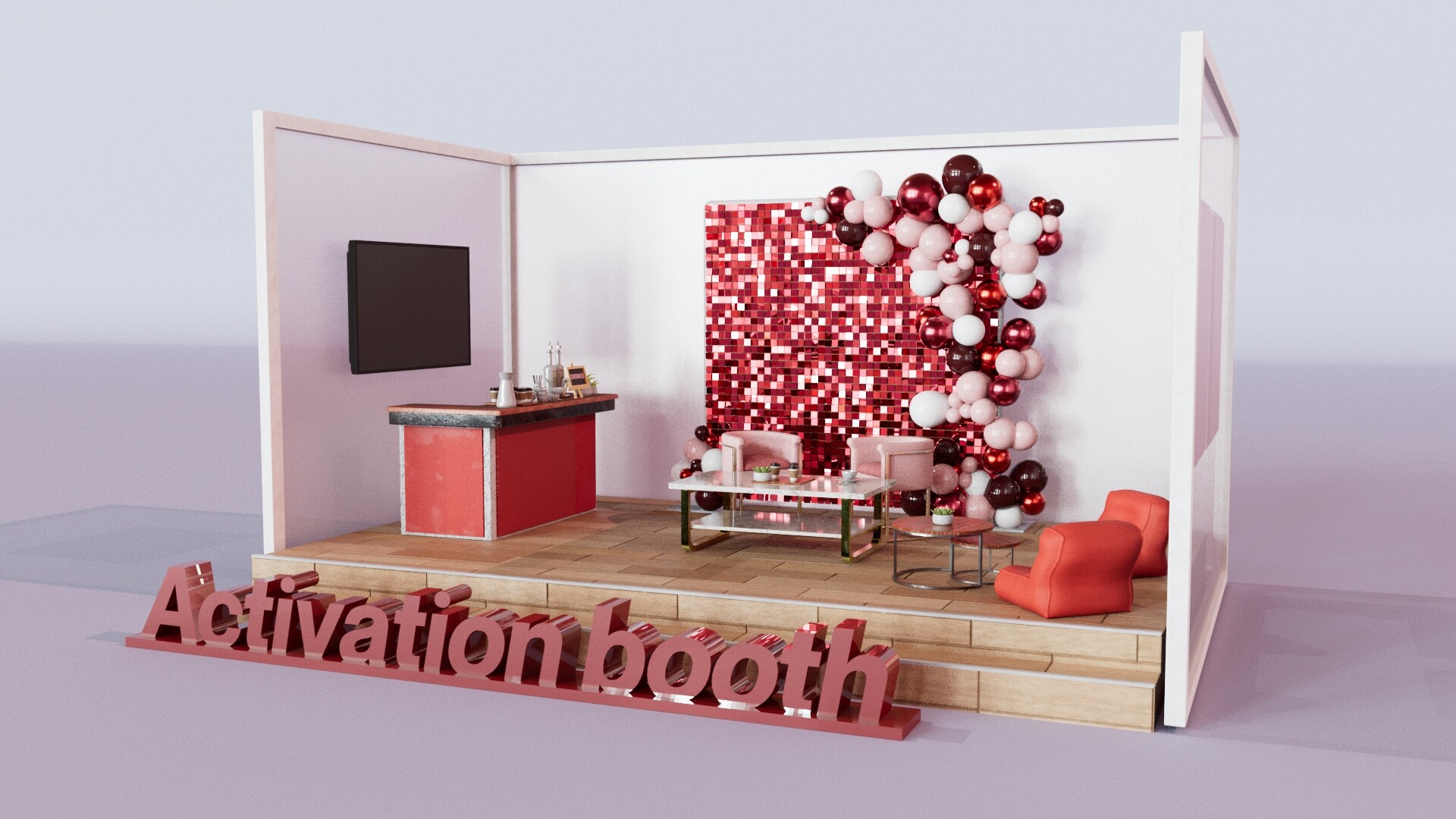 ArtStation - 3D Activation Booth