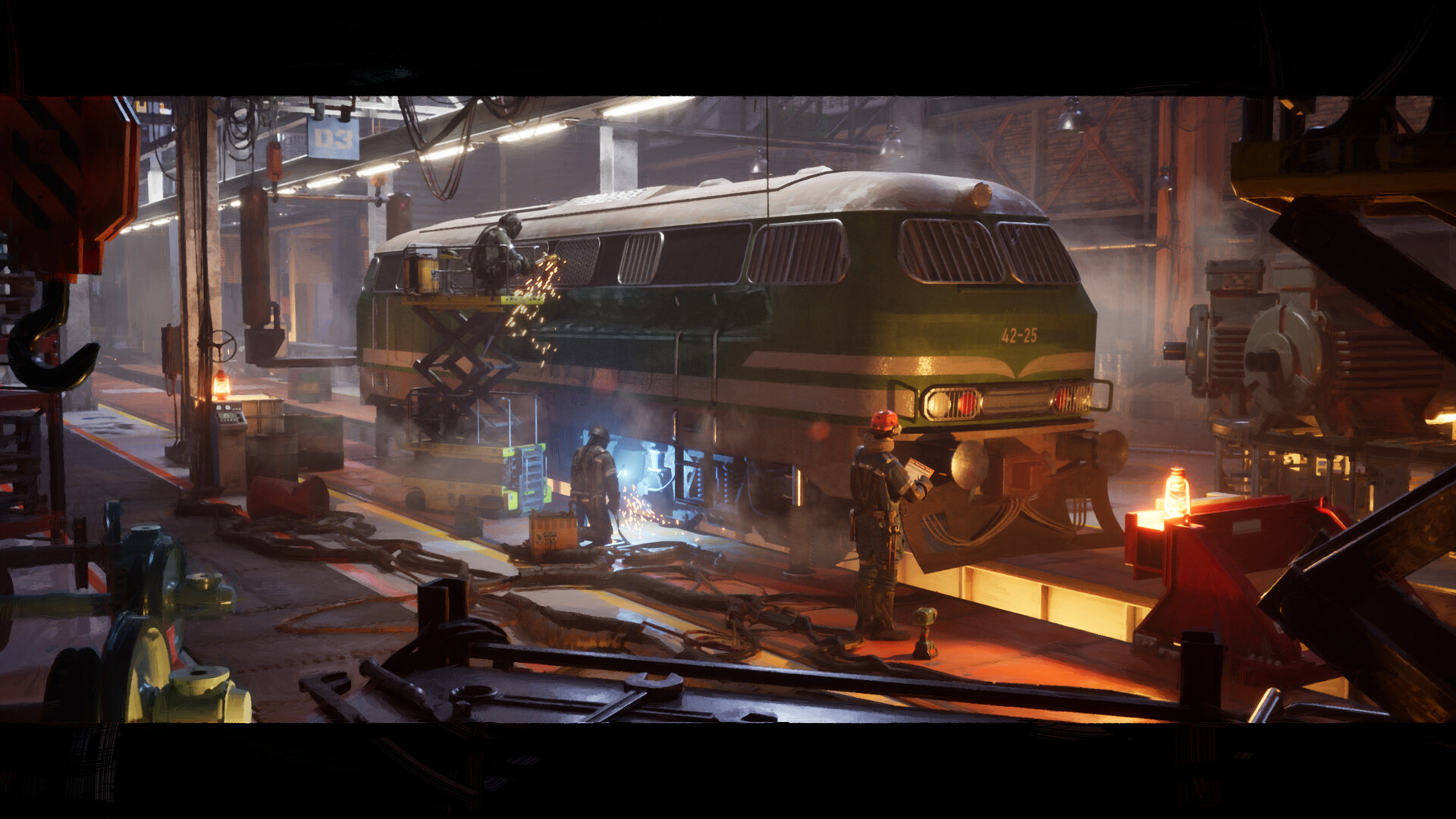 ArtStation - Train Depot
