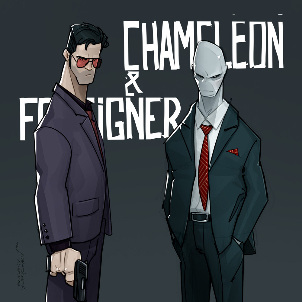 ArtStation - Chameleon & Foreigner