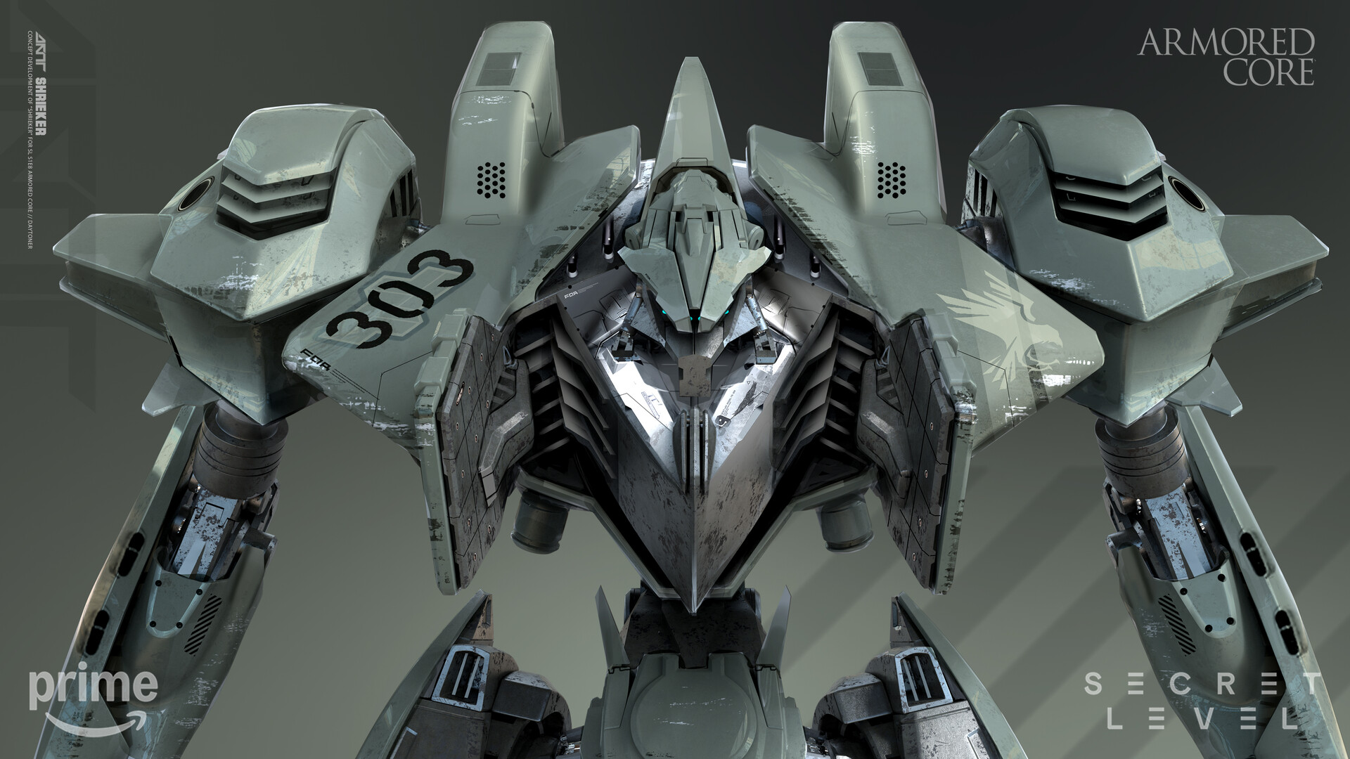 DAYTONER. - SECRET LEVEL // ARMORED CORE "SHRIEKER" CONCEPTS