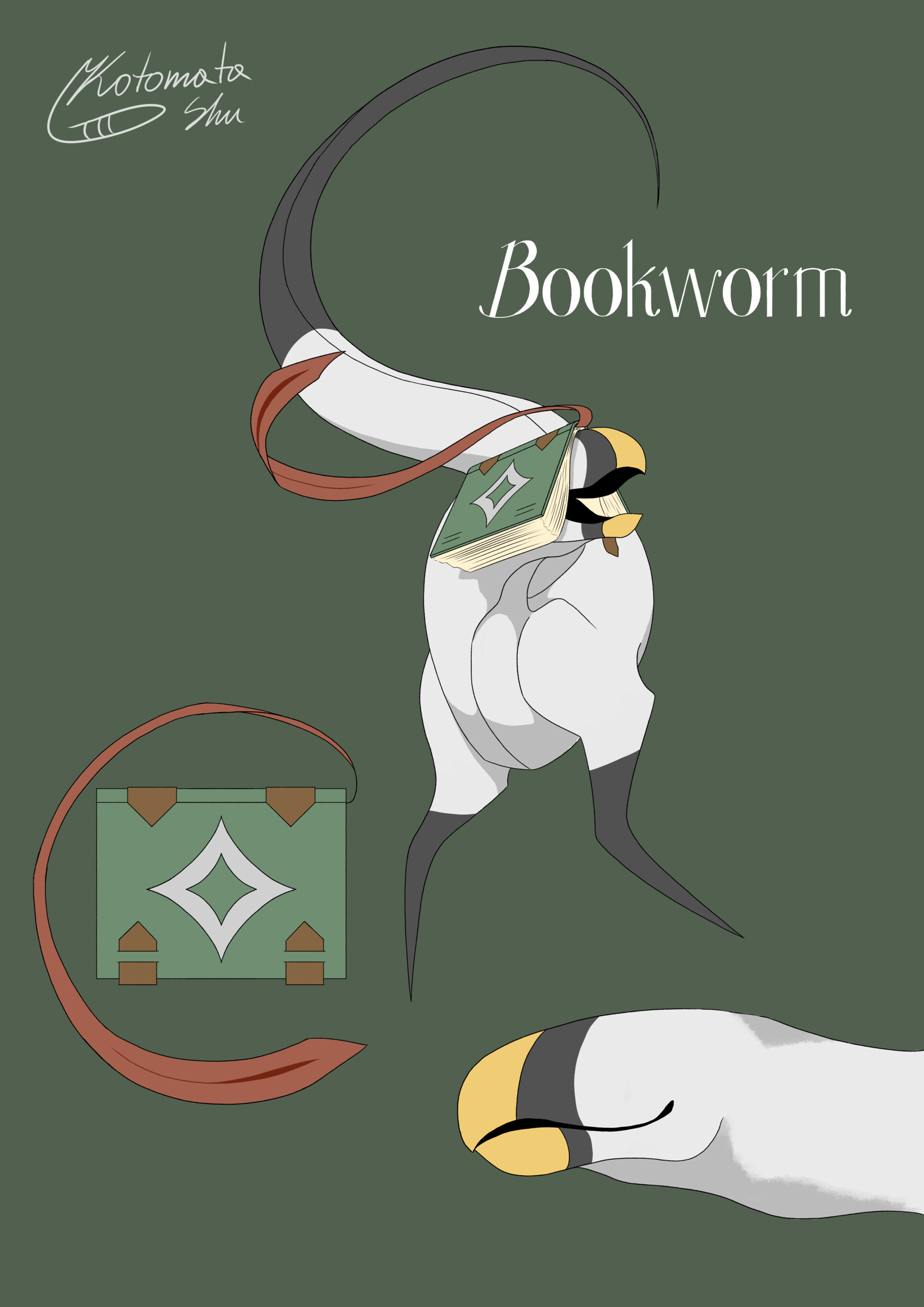 ArtStation - Bookworm