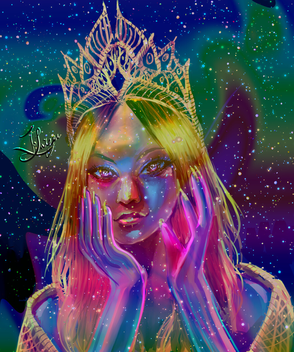 ArtStation - Galaxy Queen