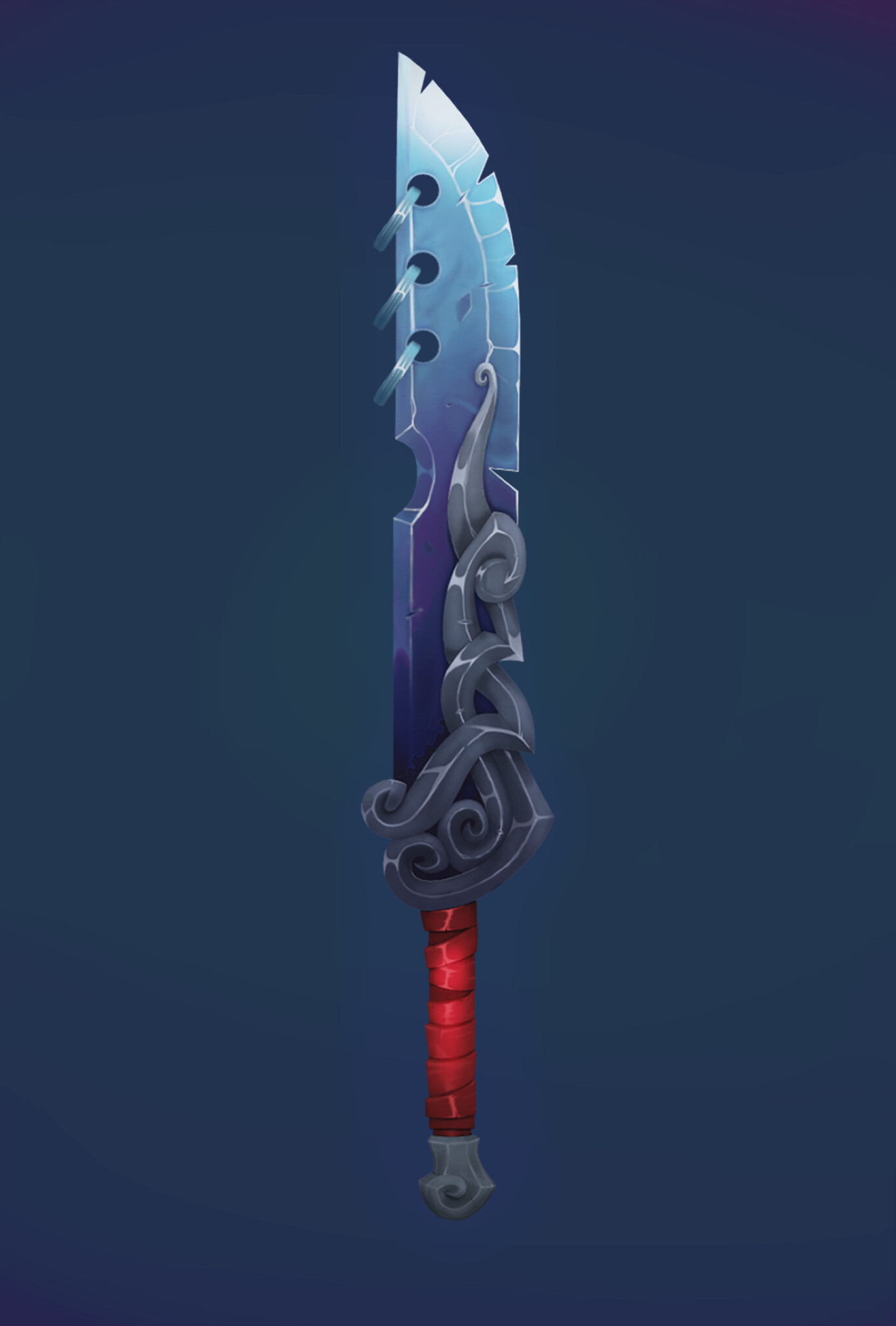 ArtStation - Stylized Water Dagger