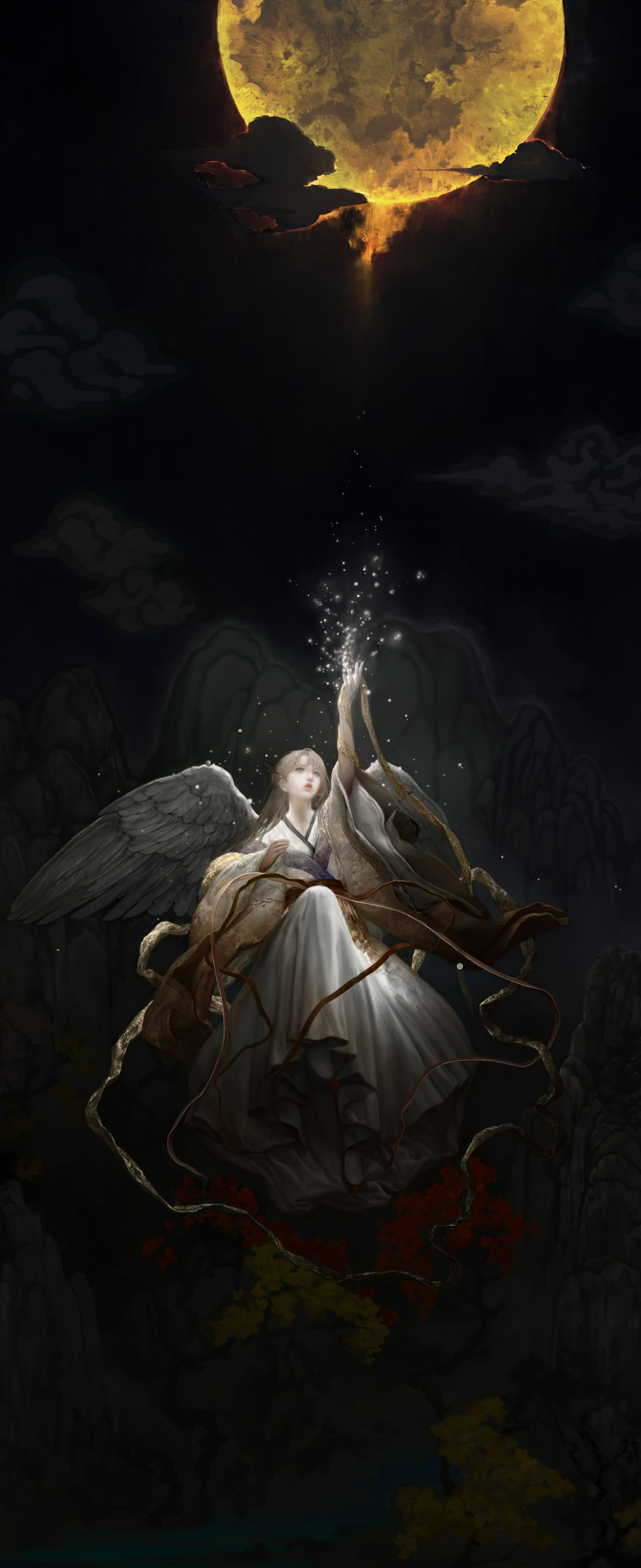 ArtStation - Angel's Hope for the Moon