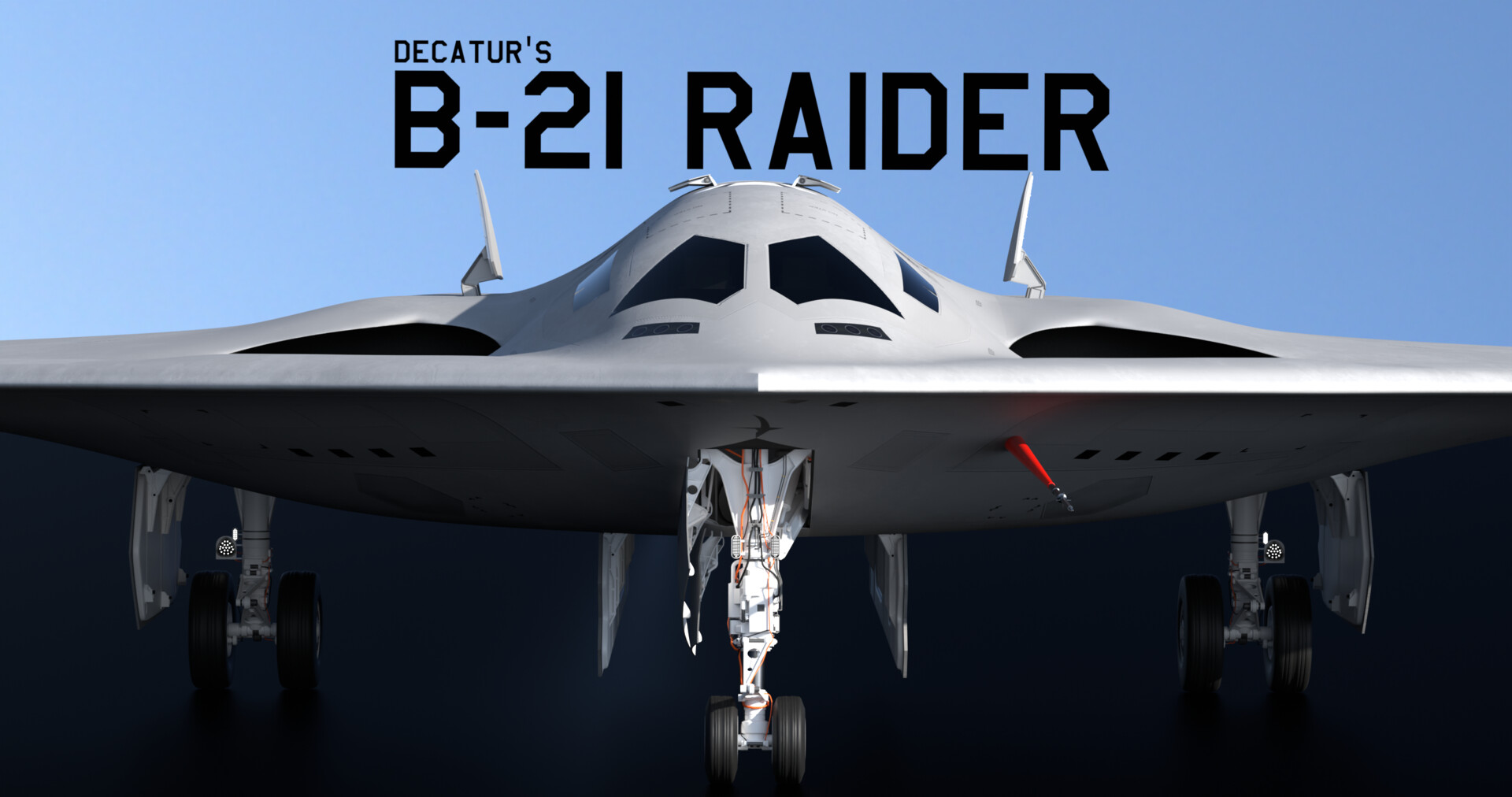 ArtStation - B-21 "Raider" - 6th Generation Stealth Penetrating Bomber ...