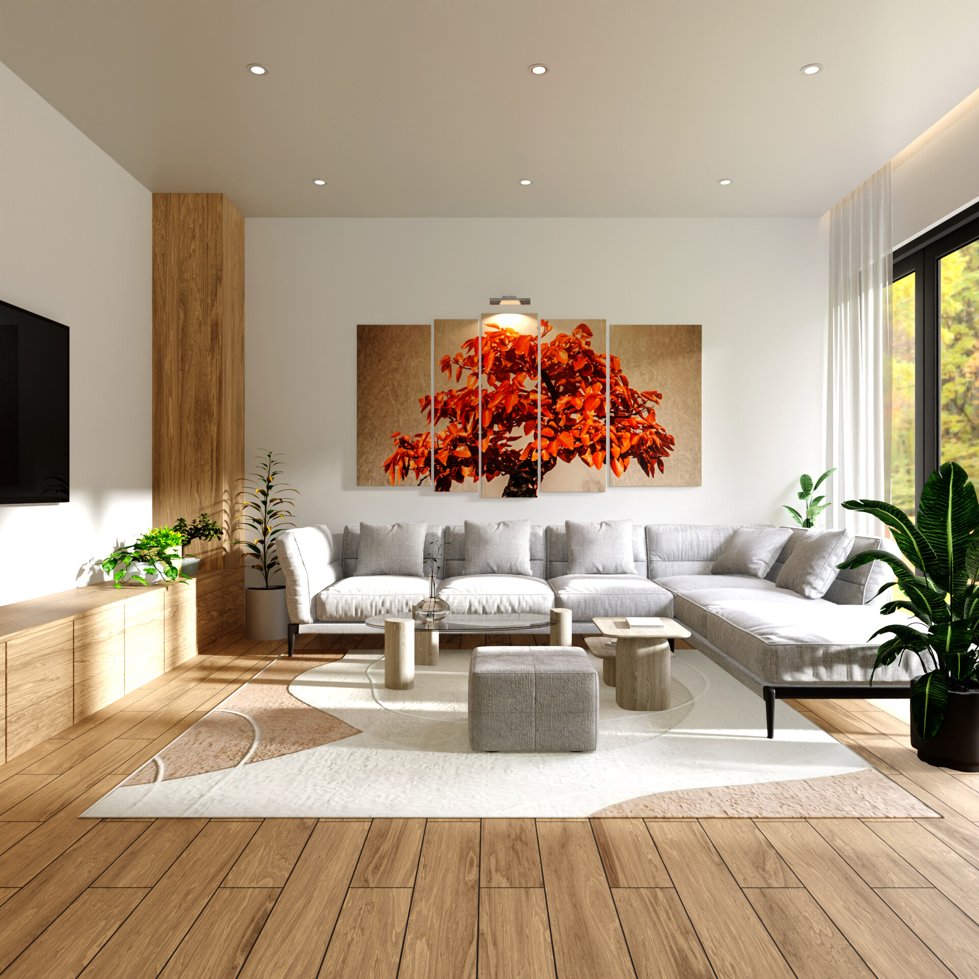 ArtStation - Interior Hall Decor