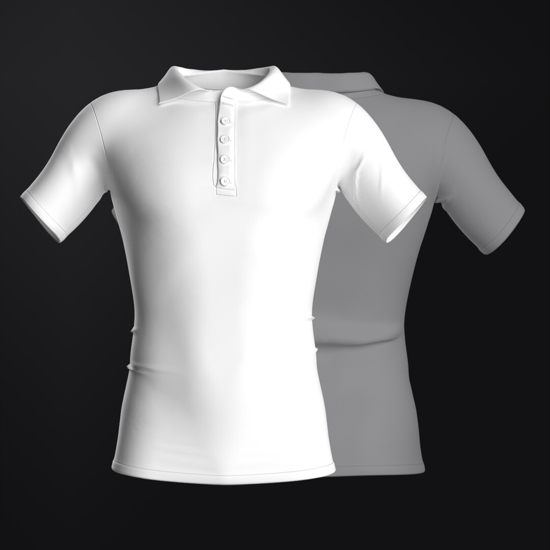 ArtStation - Men's T-shirts - 10 BASIC T-SHIRT TYPES | Polo