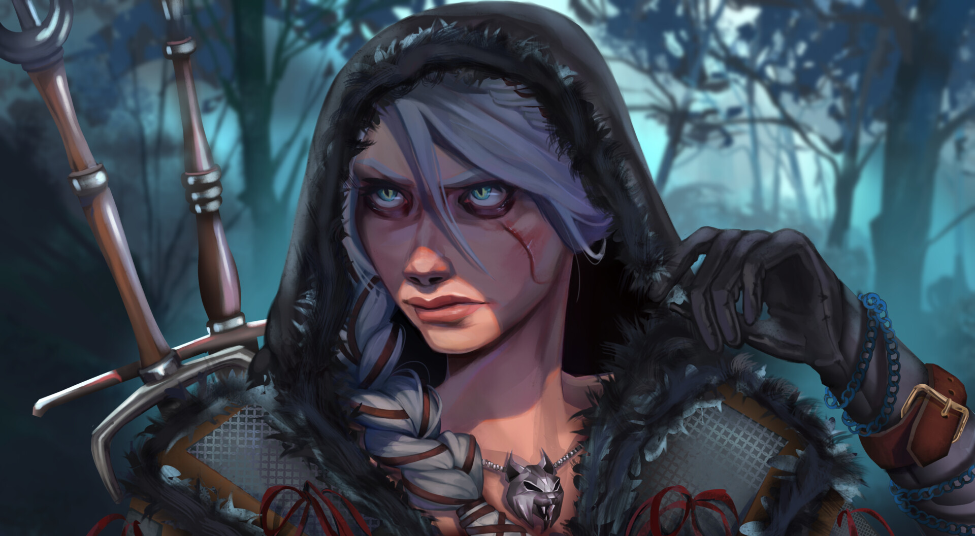 ArtStation - Cirilla the Witcher
