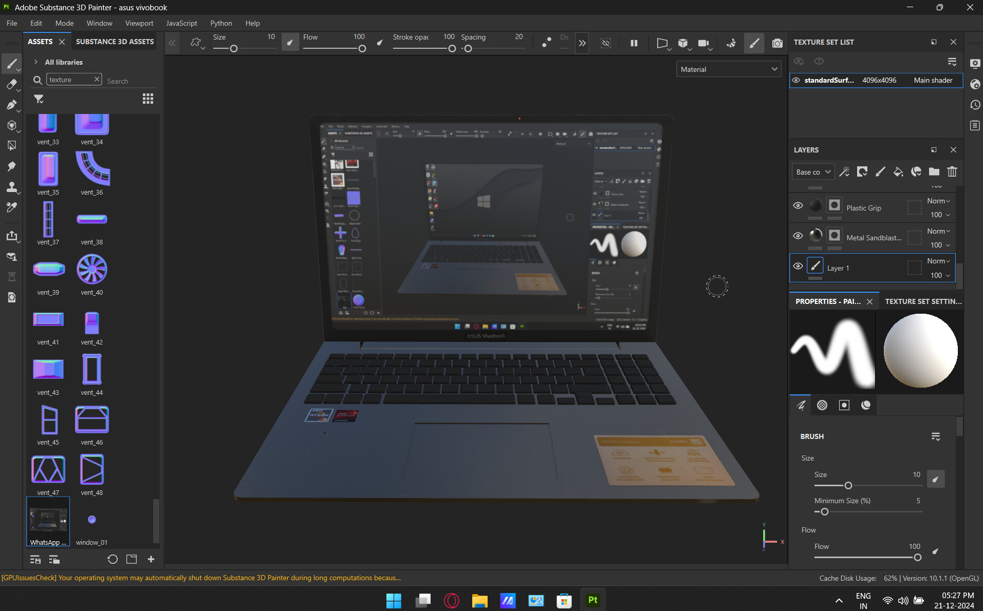 ArtStation - My Laptop Render