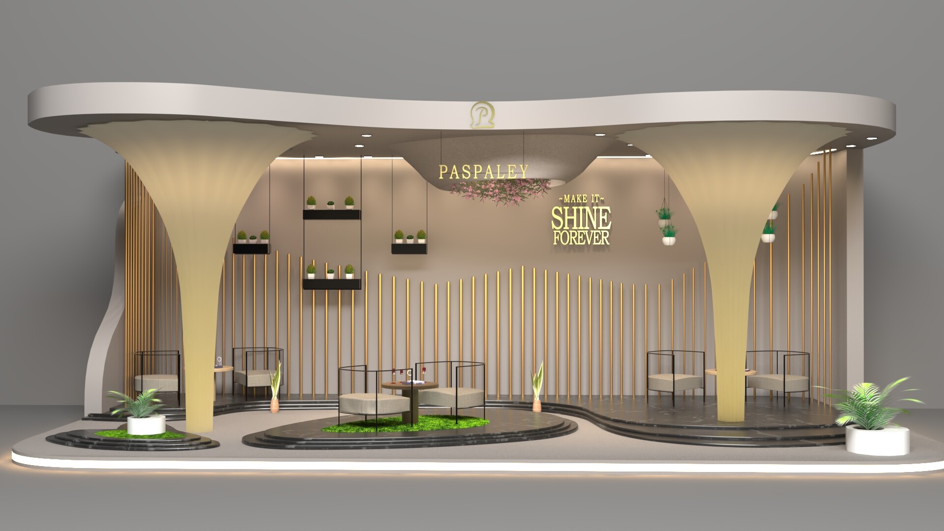 ArtStation - 3d Stall design