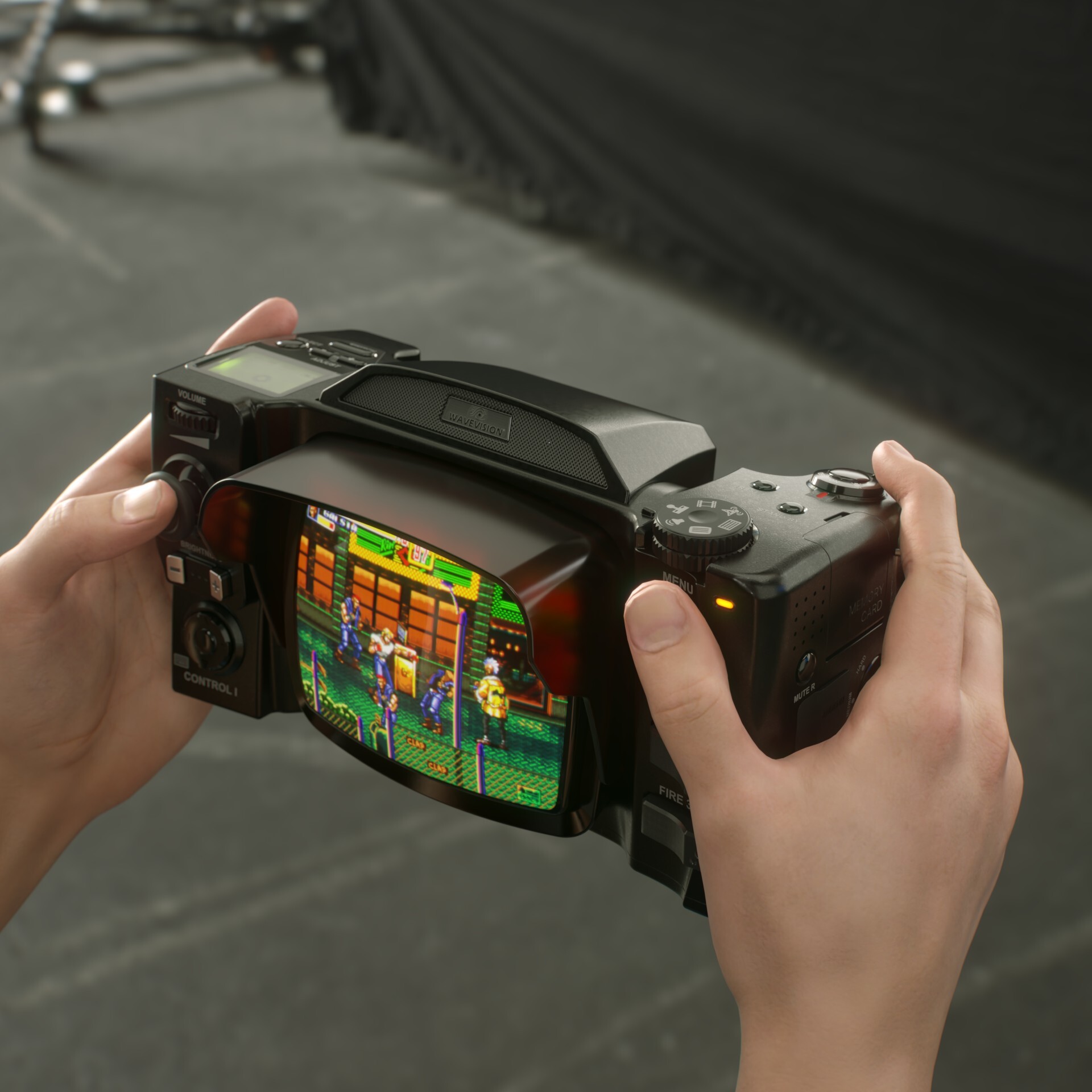 Cem Tezcan - Personal Portfolio - WaveVision - CRT Handheld Gaming ...