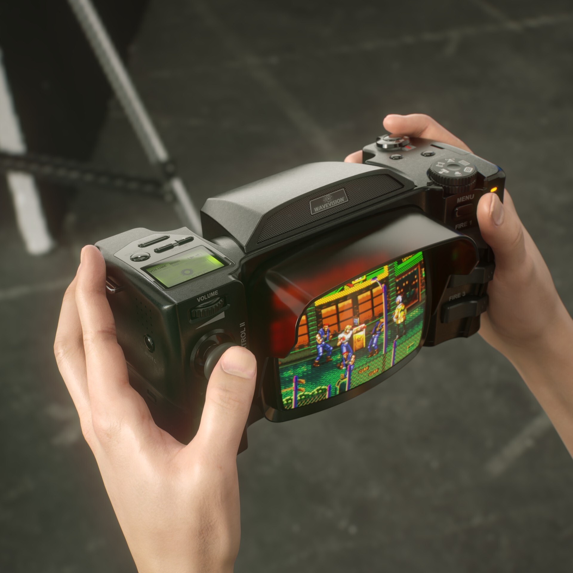 Cem Tezcan - Personal Portfolio - WaveVision - CRT Handheld Gaming ...