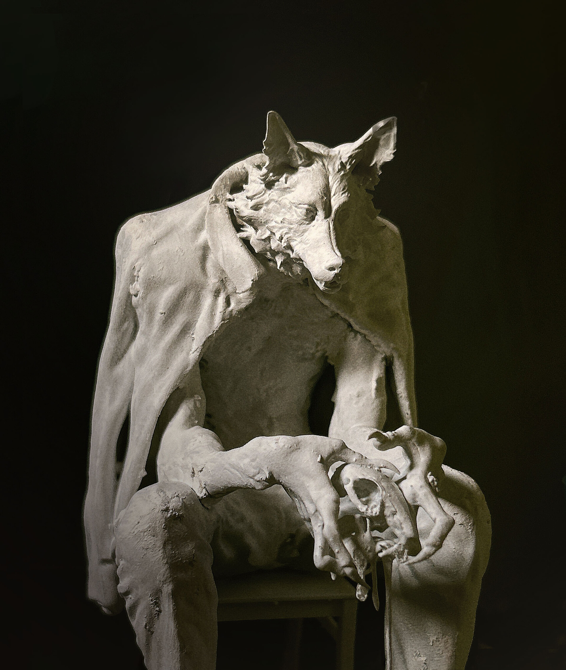 Entei Ryu - Beatars Legosi&Louis sculpture