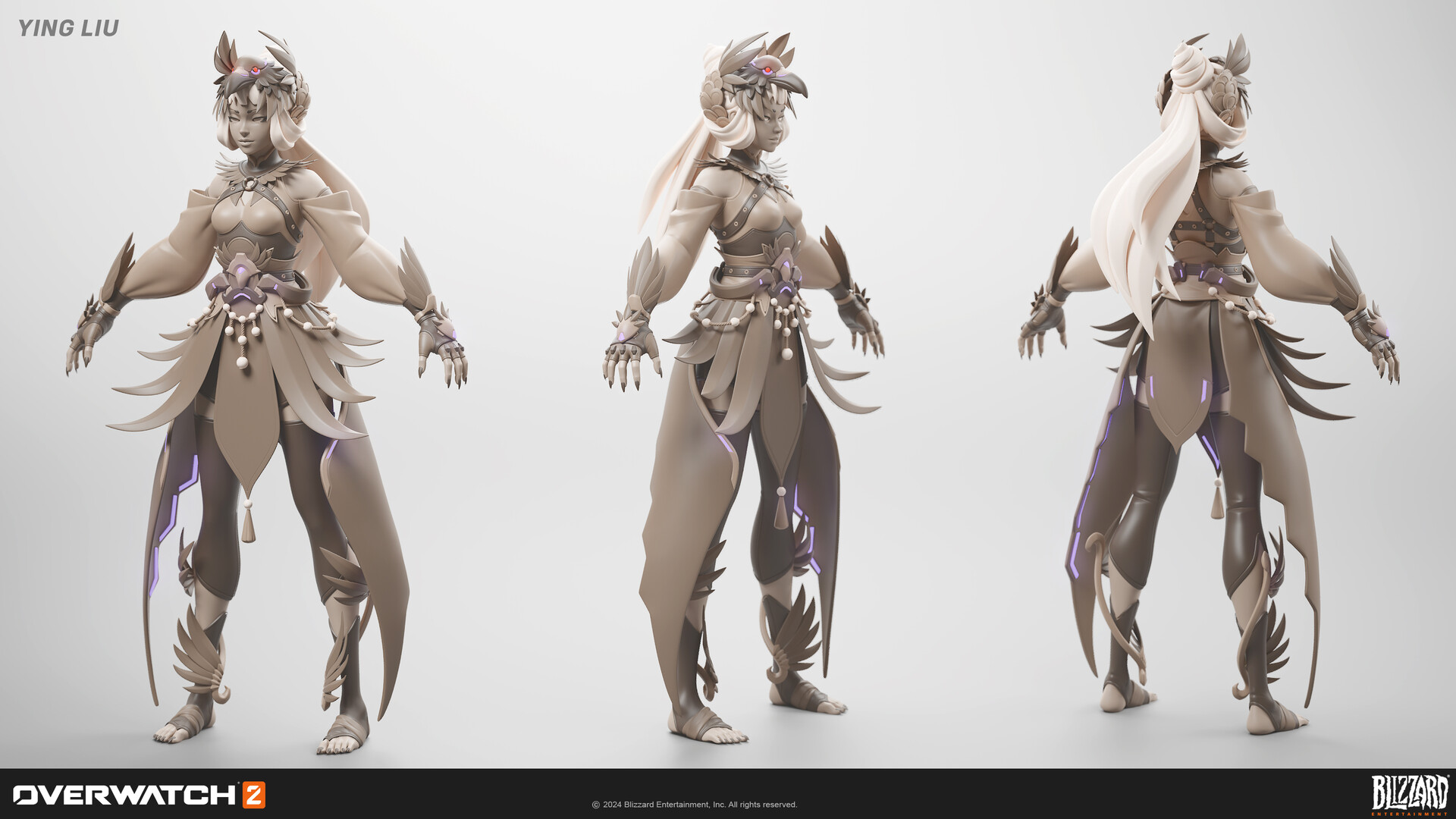 Ying Liu - Overwatch 2 - Yatagarasu Kiriko