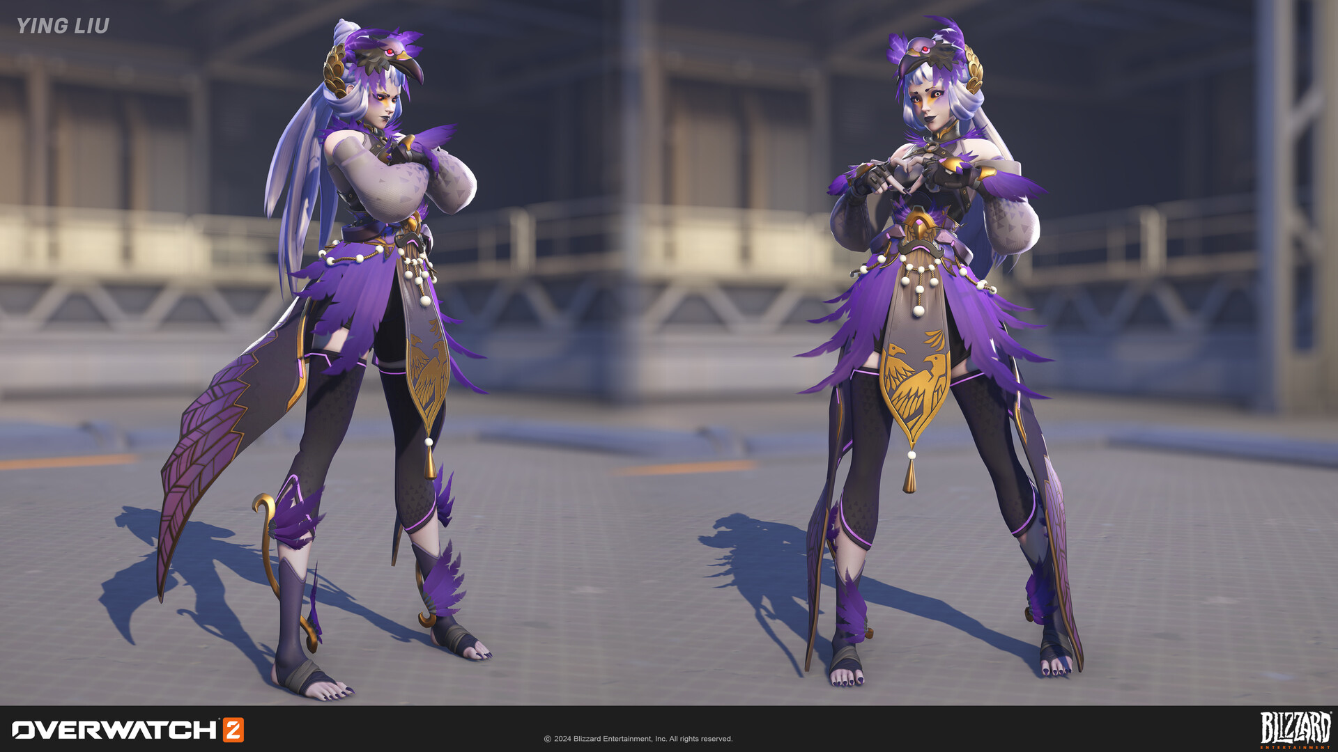 Ying Liu - Overwatch 2 - Yatagarasu Kiriko