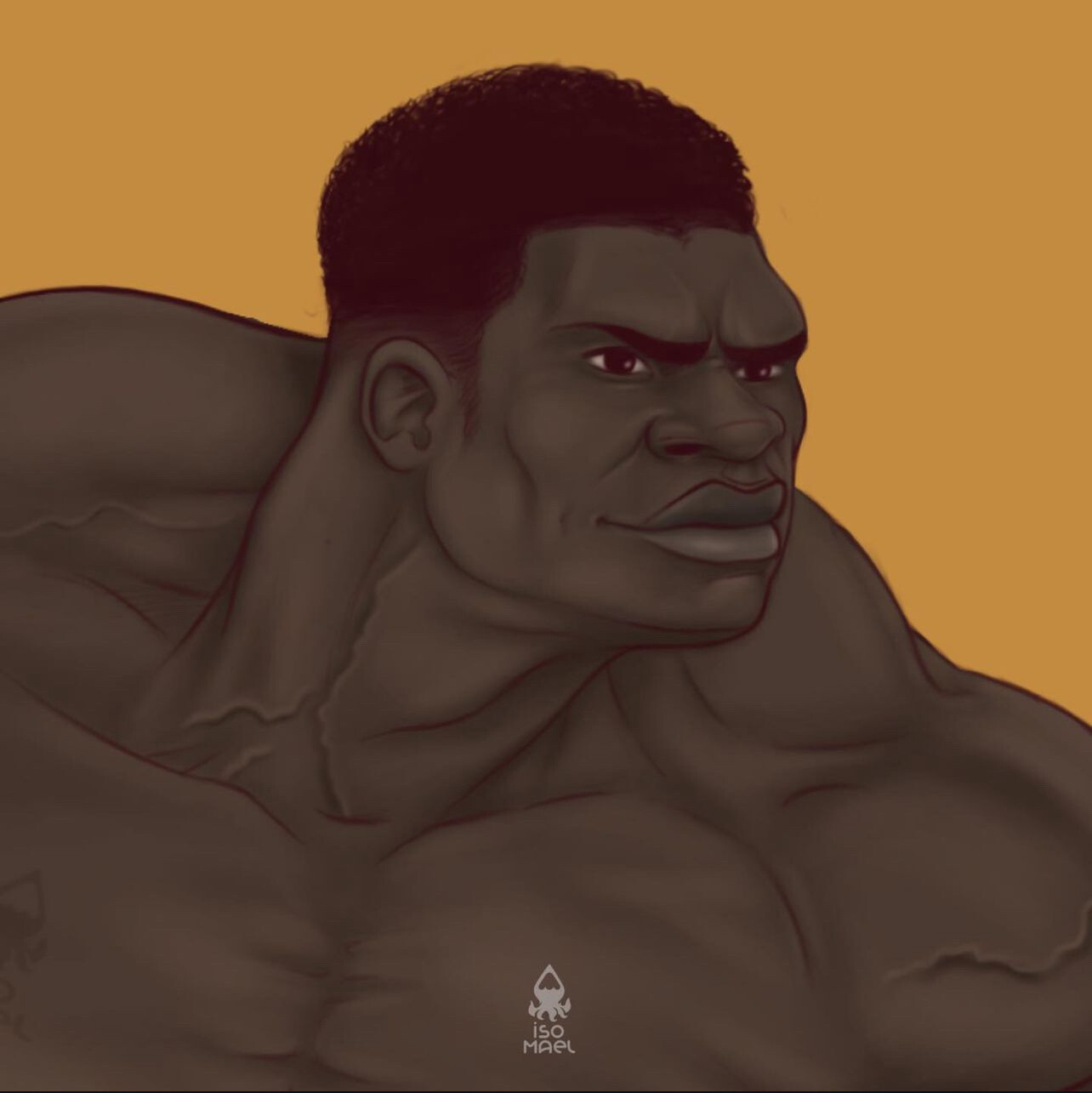 ArtStation - African HULK 💪🏽