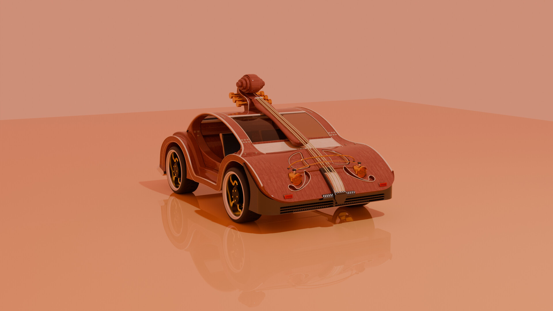 ArtStation - VIOLIN CAR