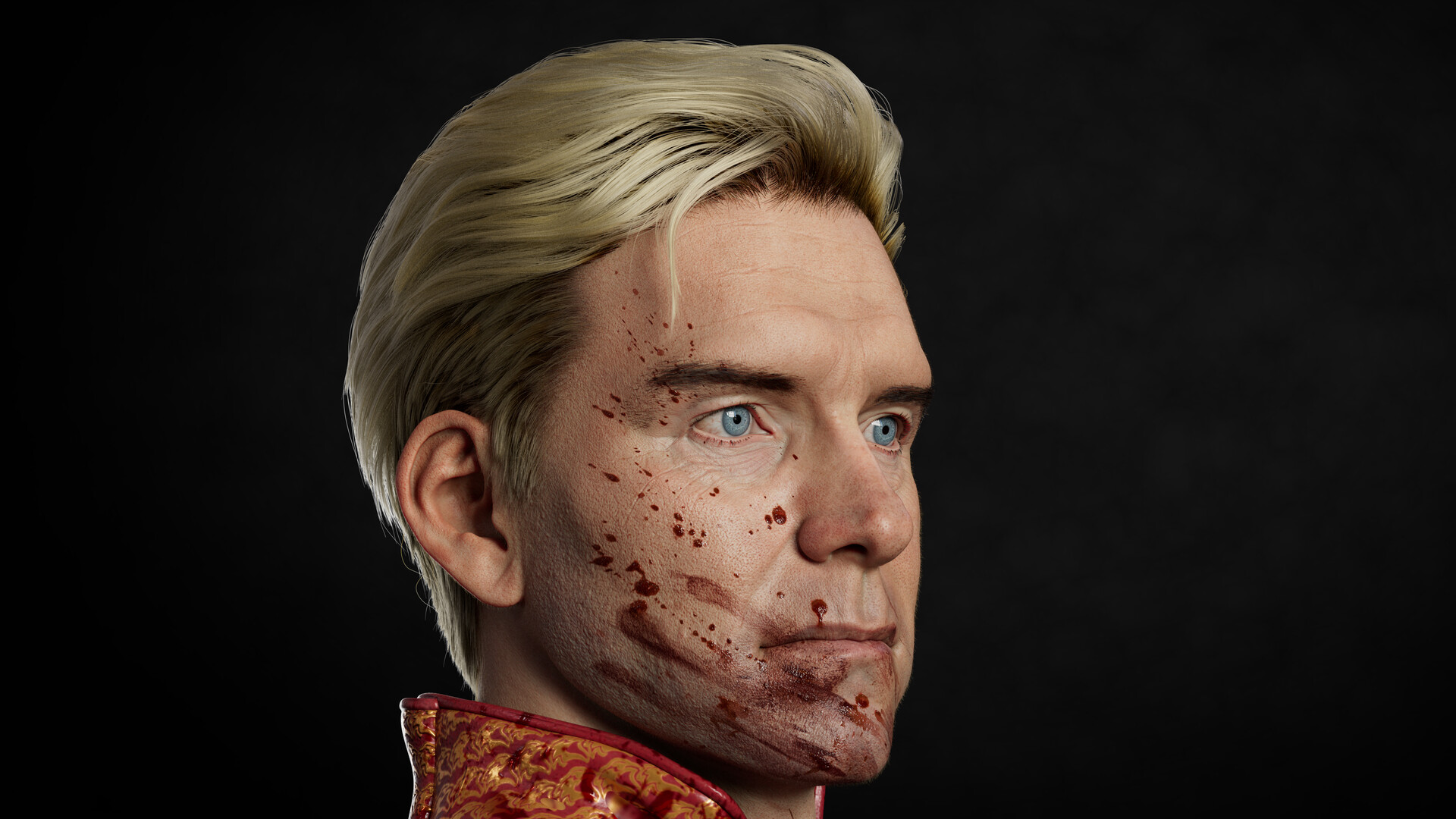 Orange PAW - Homelander form The Boys