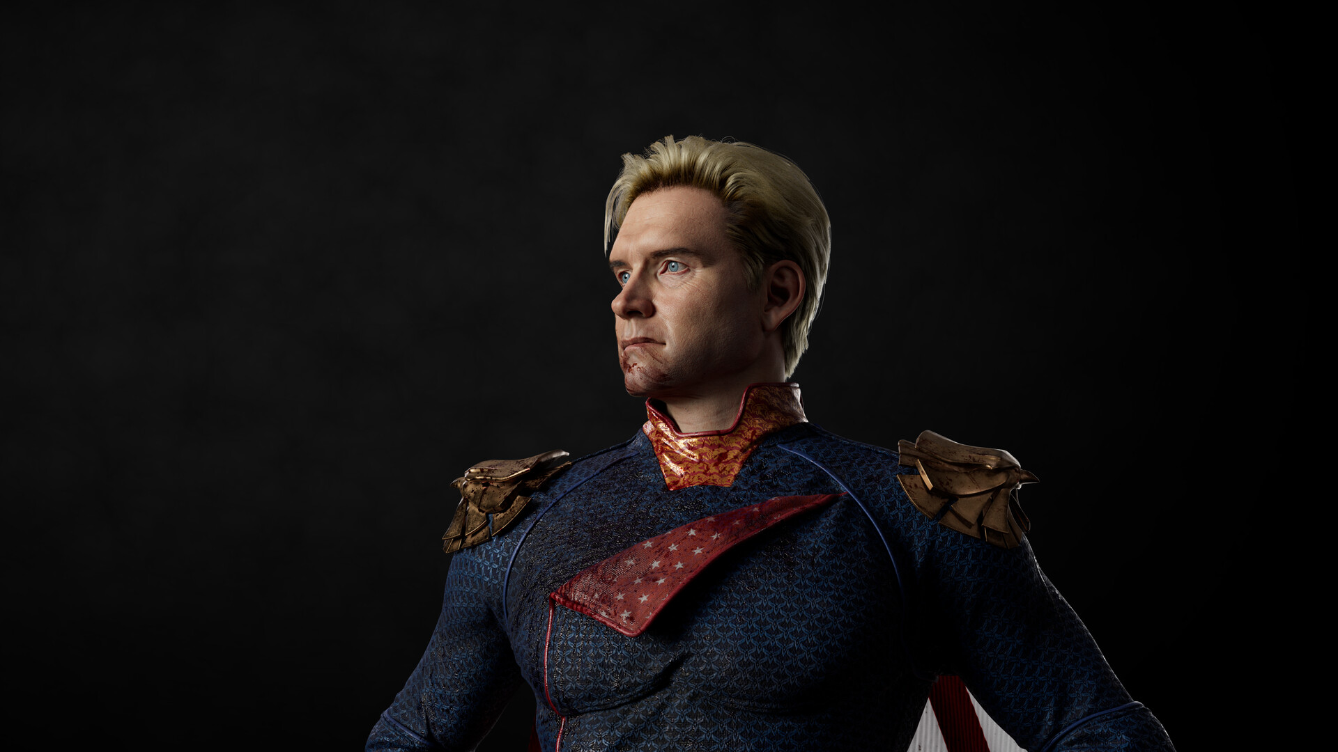 Orange PAW - Homelander form The Boys