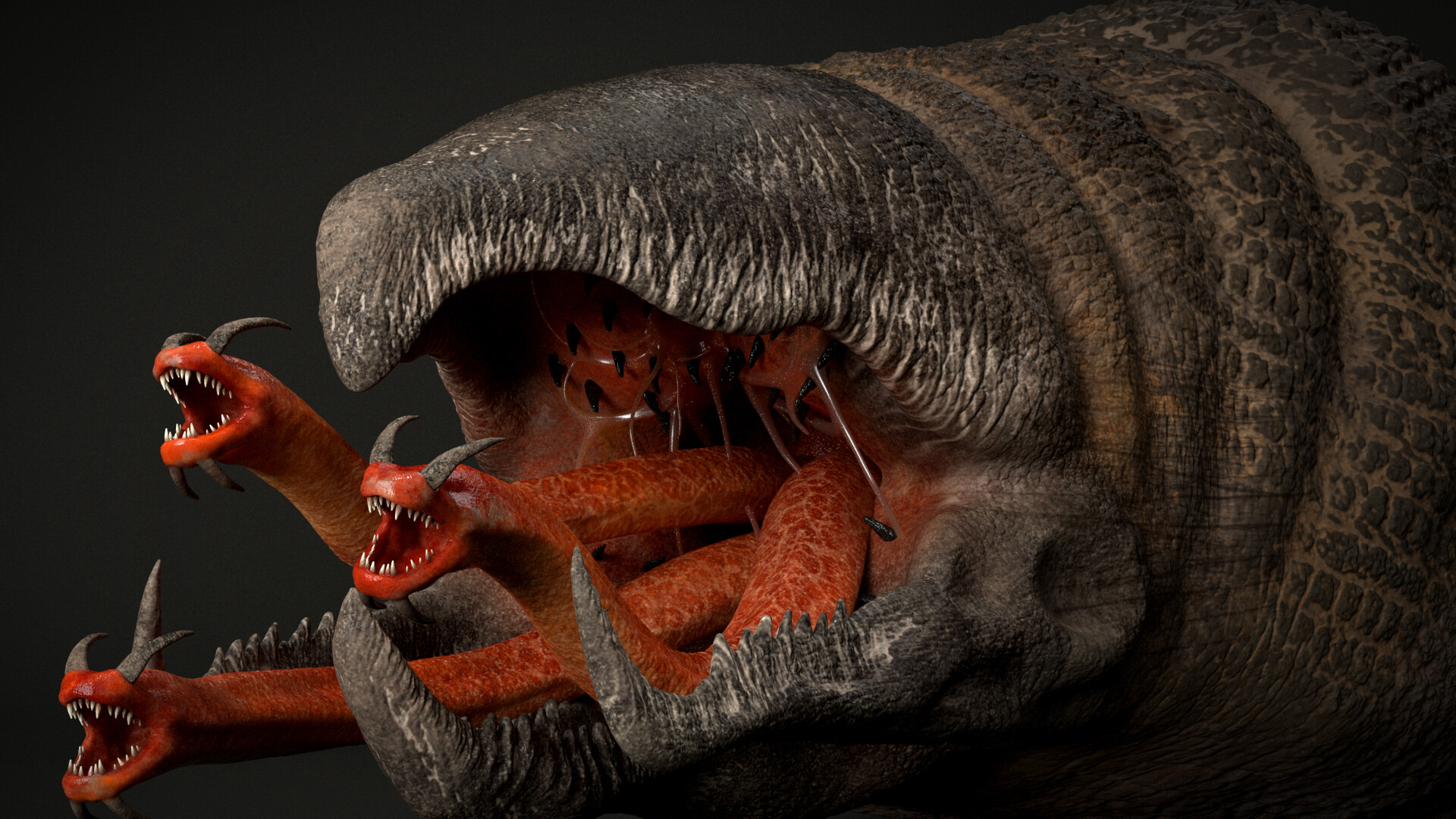 ArtStation - Graboid Worm Fanart