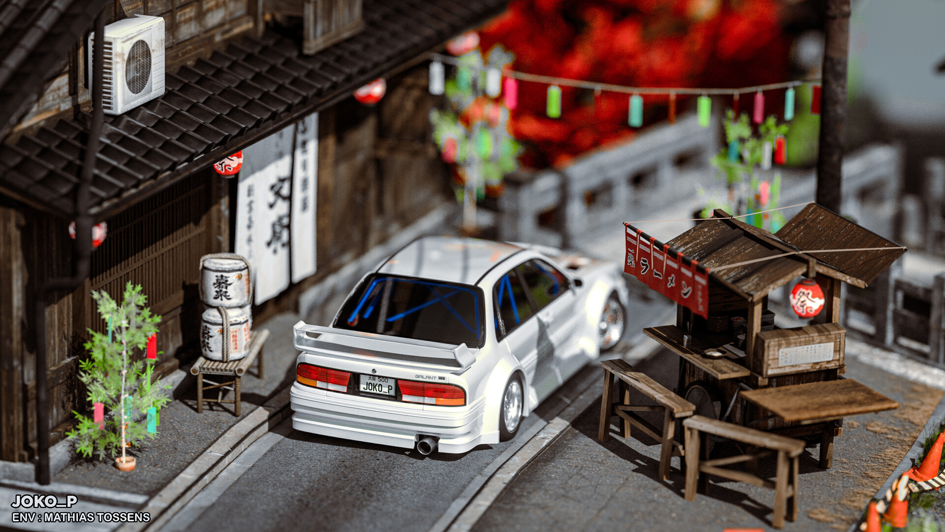 Joko_P - One-off Widebody Mitsubishi Galant Super VR-4 (E39)