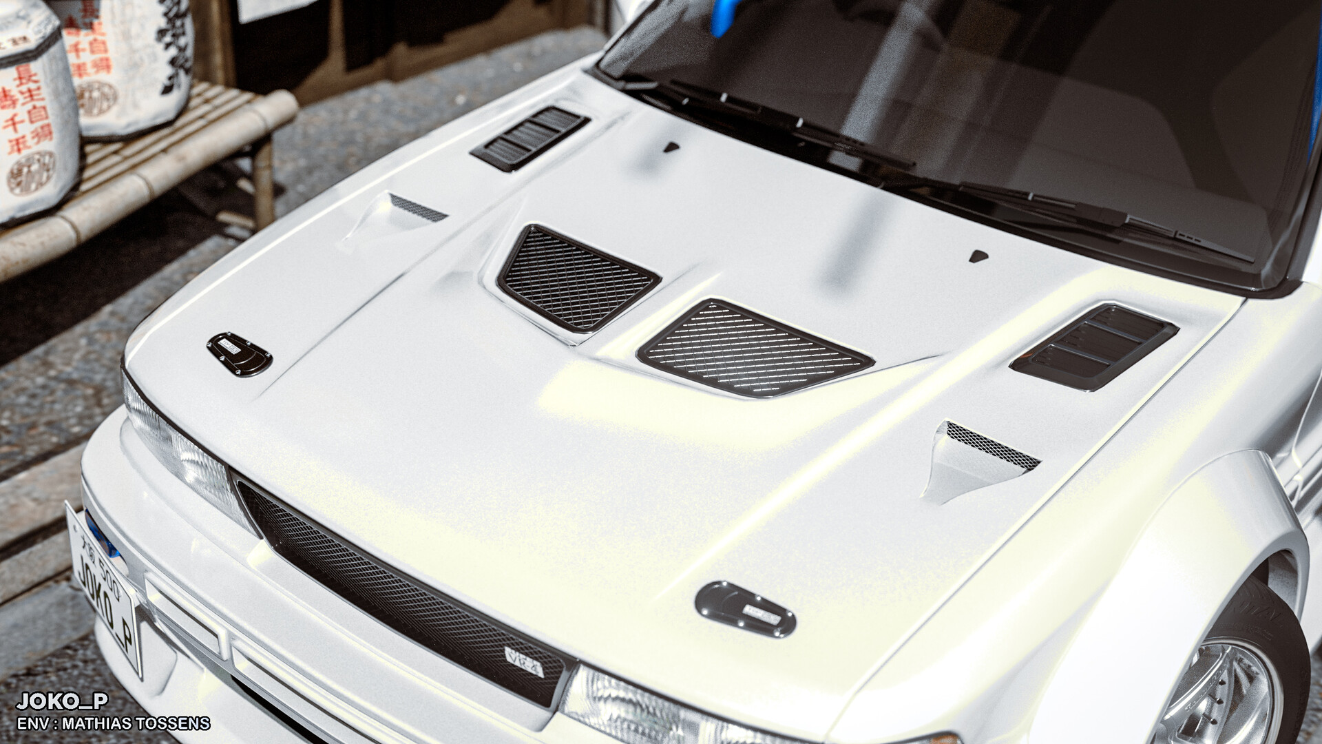 Joko_P - One-off Widebody Mitsubishi Galant Super VR-4 (E39)