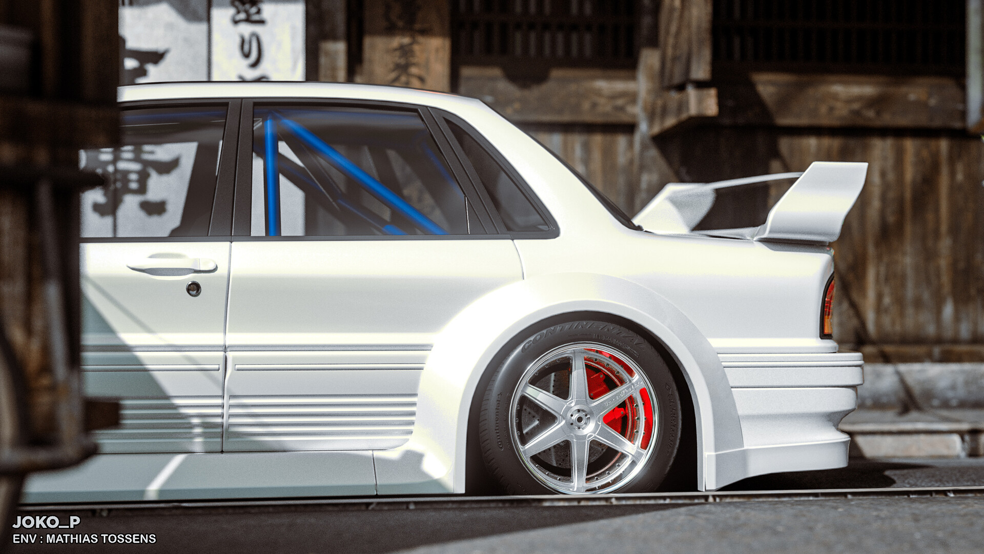 Joko_P - One-off Widebody Mitsubishi Galant Super VR-4 (E39)