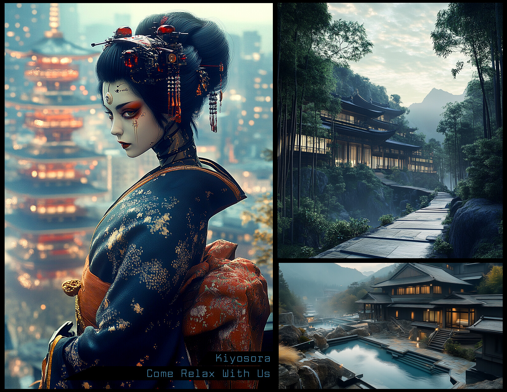ArtStation - Kisorya – Meaning "clear skies" in Japanese, symbolizing tranquility and limitless ...