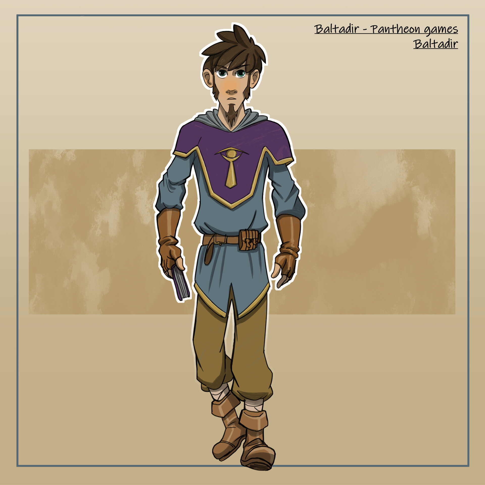 ArtStation - Baltadir Character Design #1 workflow