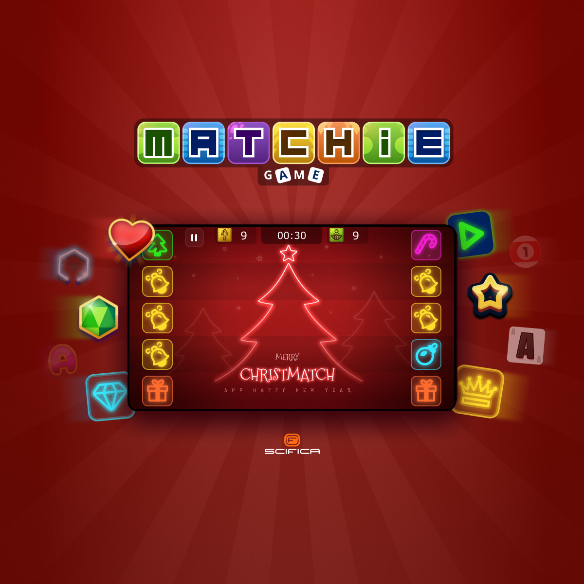 ArtStation - Matchie - ChristMatch Set Design