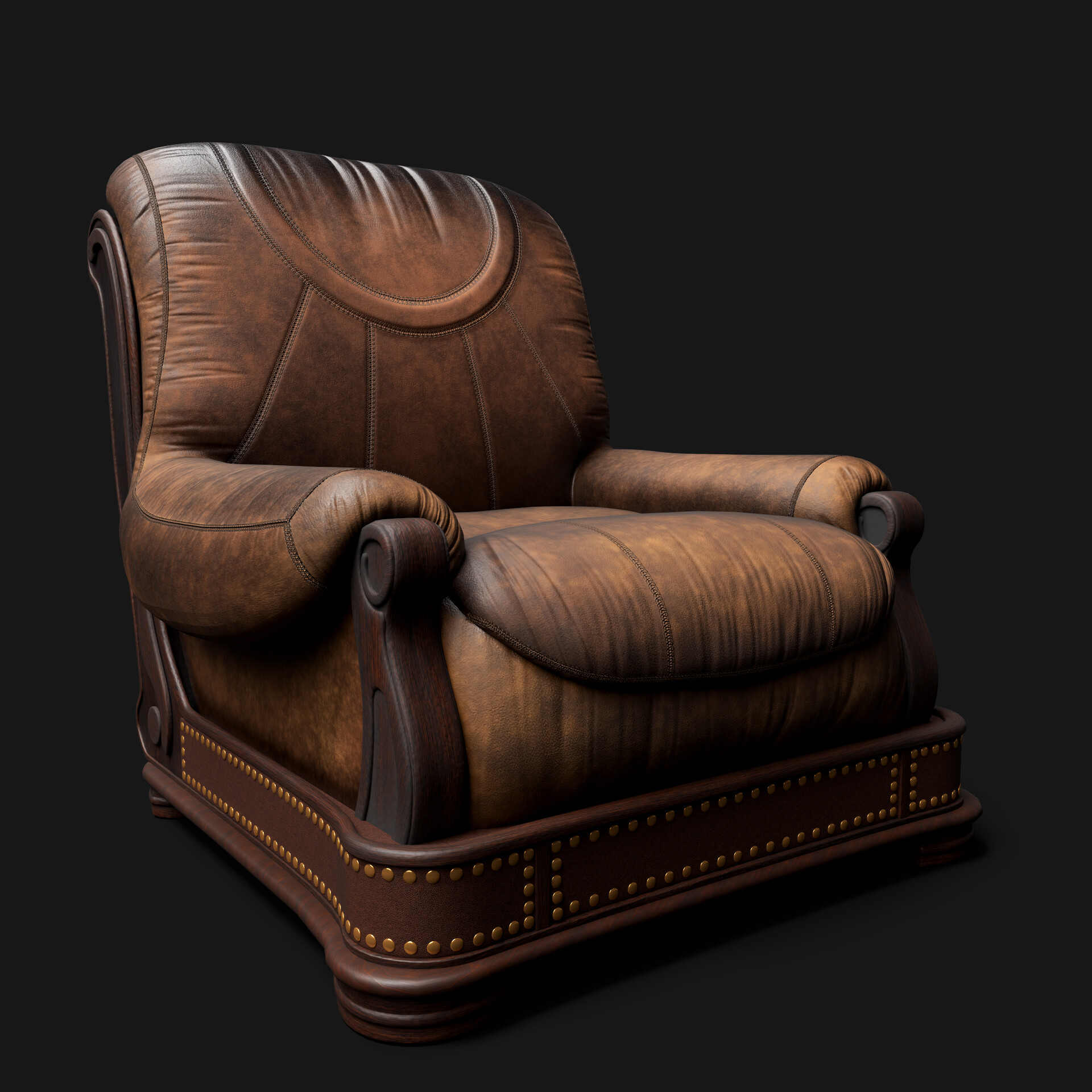 ArtStation - SOFA MODEL AND TEXTURING