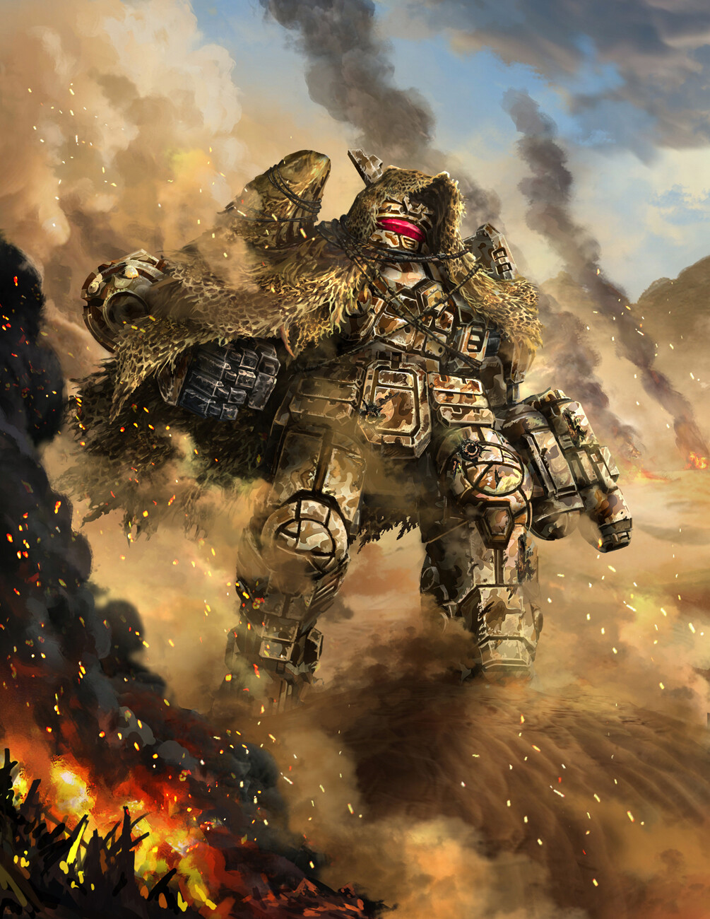 ArtStation - Battletech: Hot Spots Hinterlands