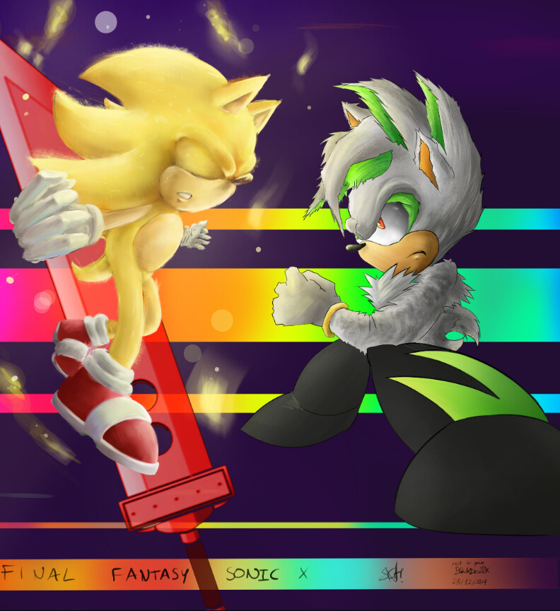 ArtStation - Final Fantasy Sonic X