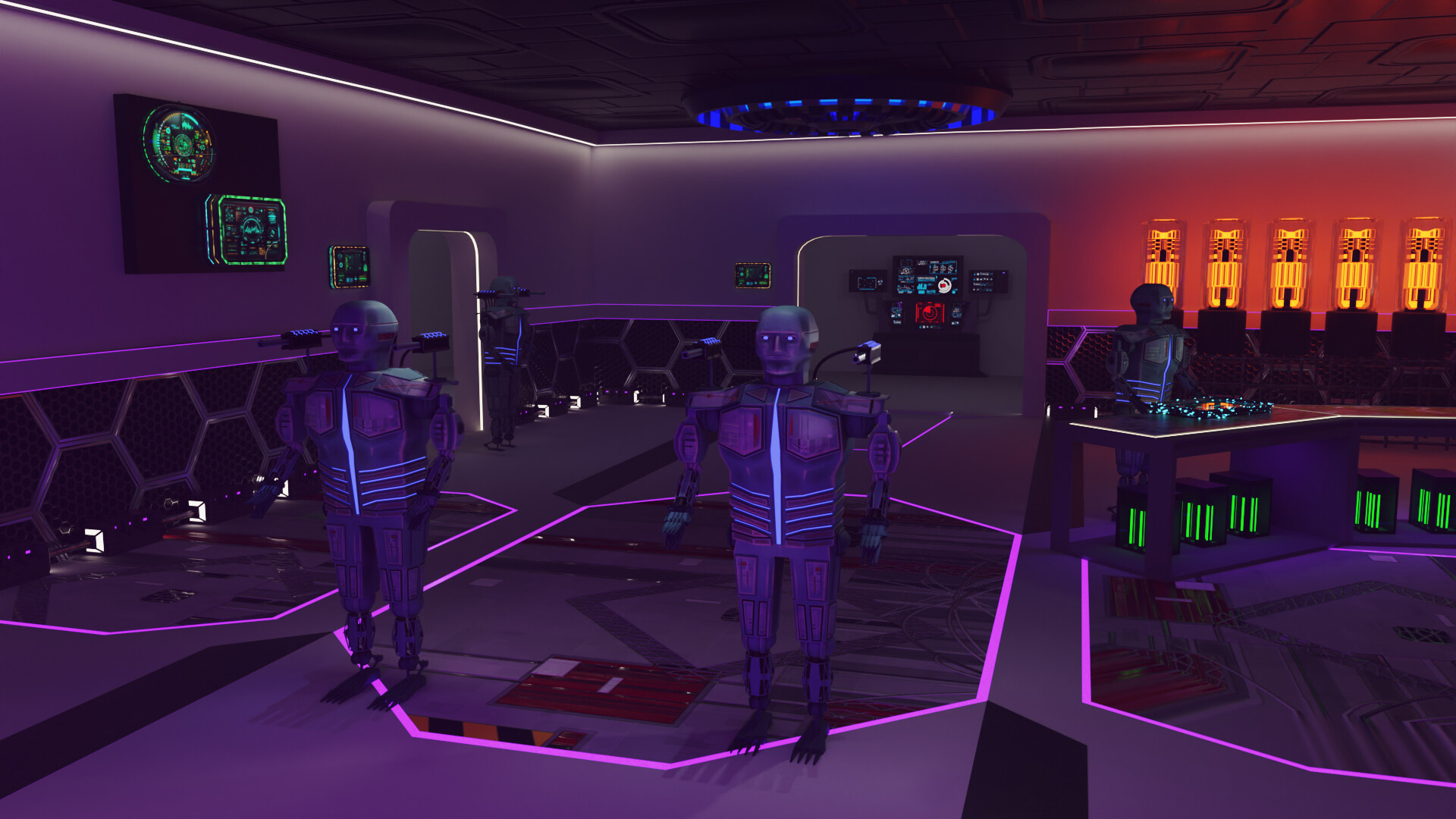 ArtStation - Starship Sentries Posted