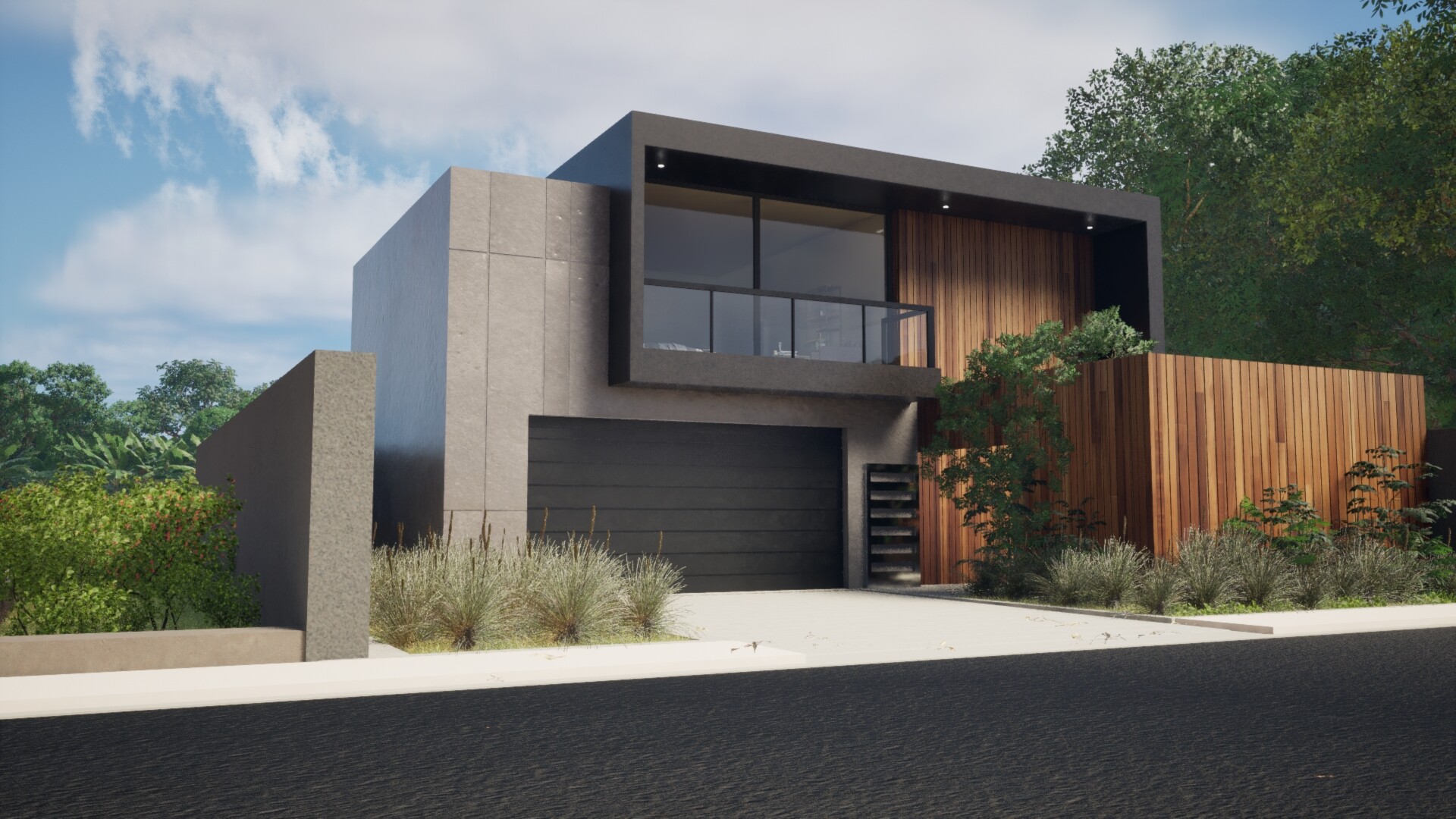 ArtStation - Modern House Visualization