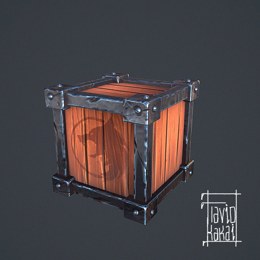 ArtStation - Box game asset