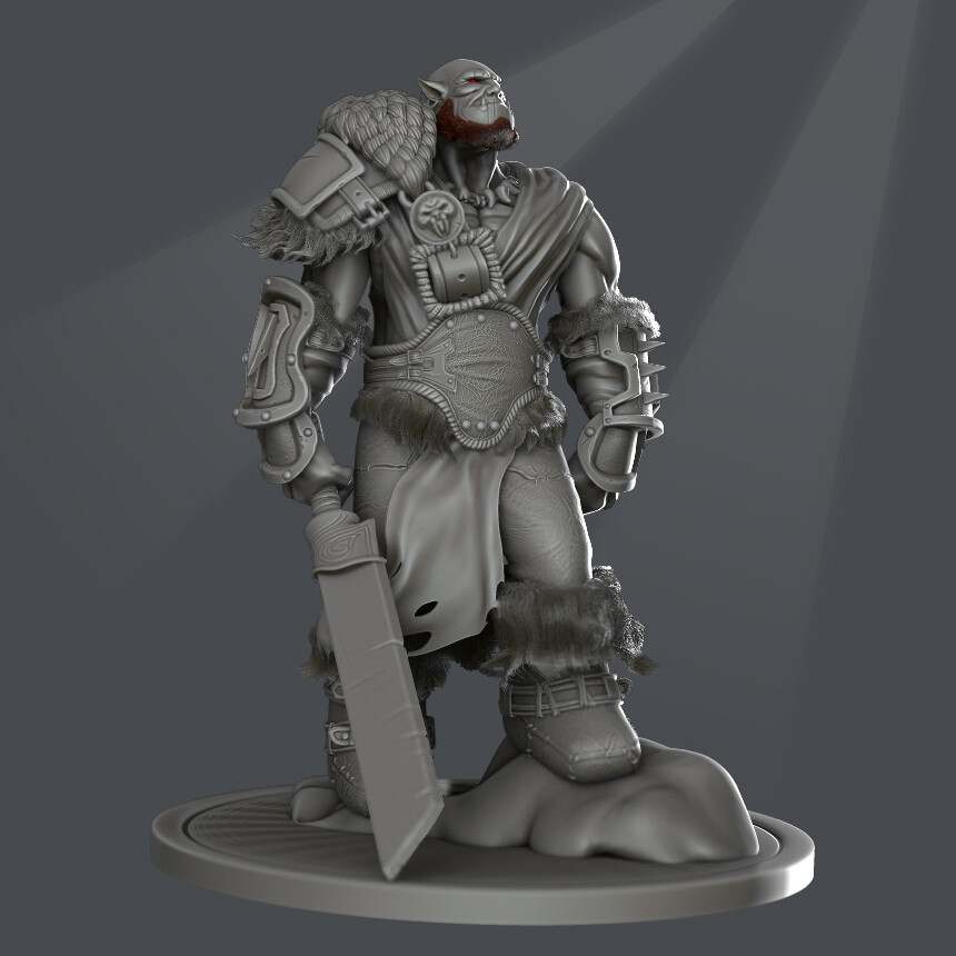 ArtStation - Orcs & Gobelins - Gri'im