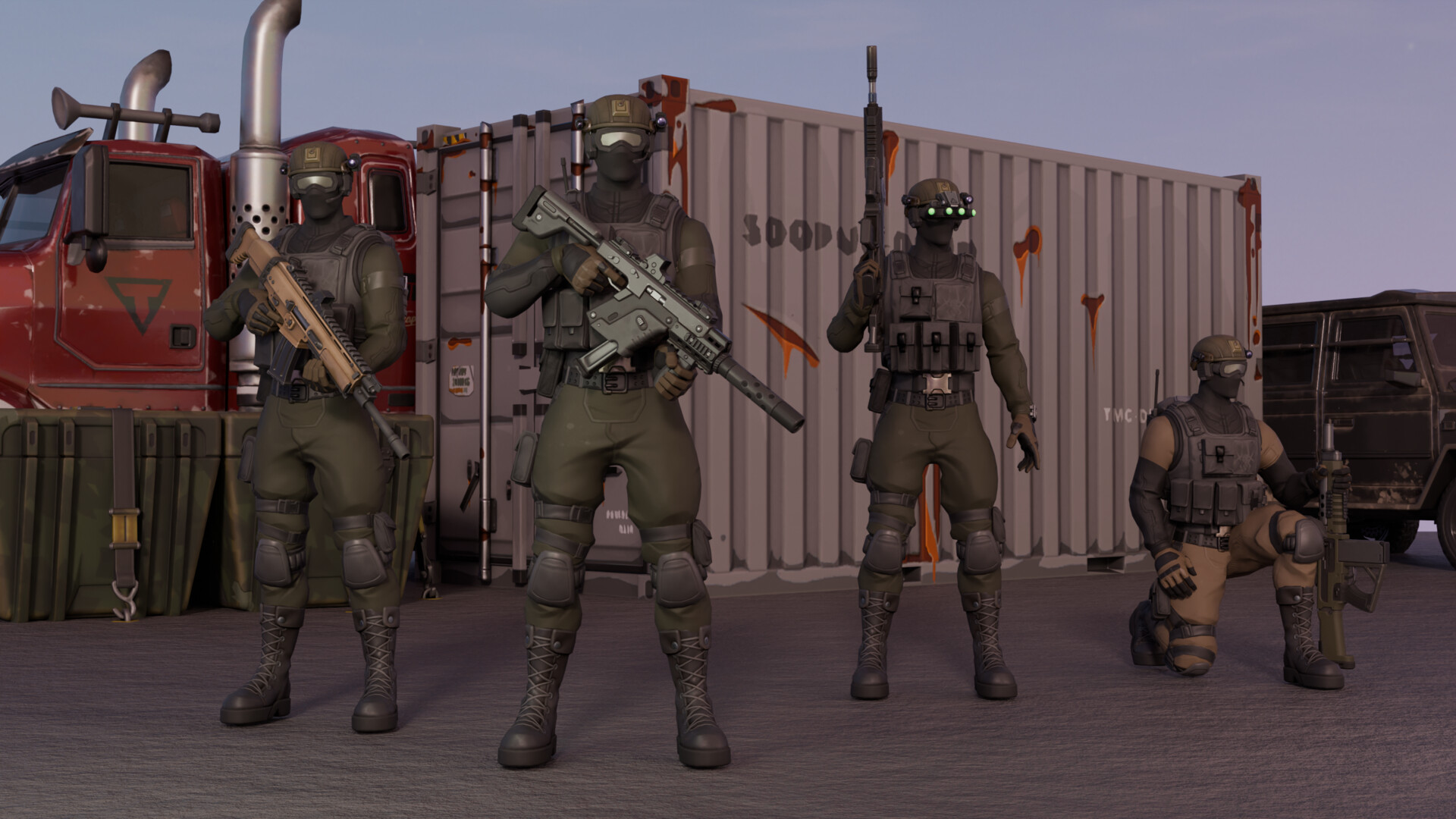 ArtStation - United Nations Special Forces