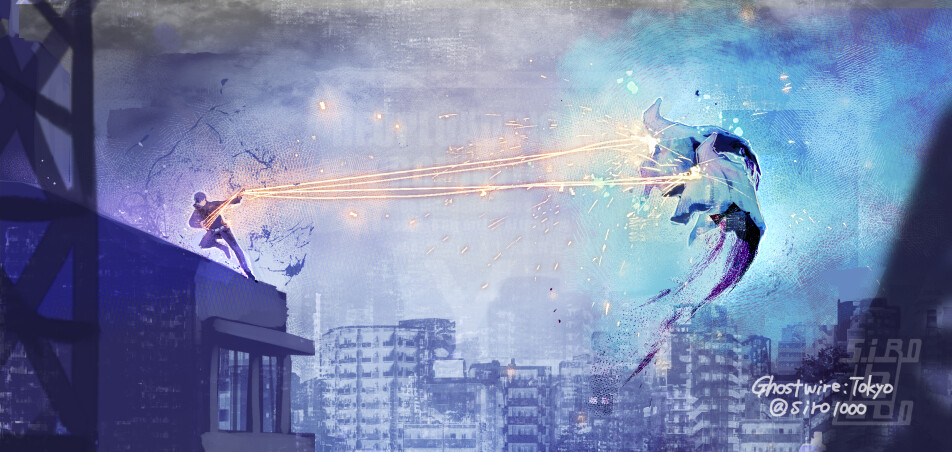 Artstation Ghostwire Tokyo