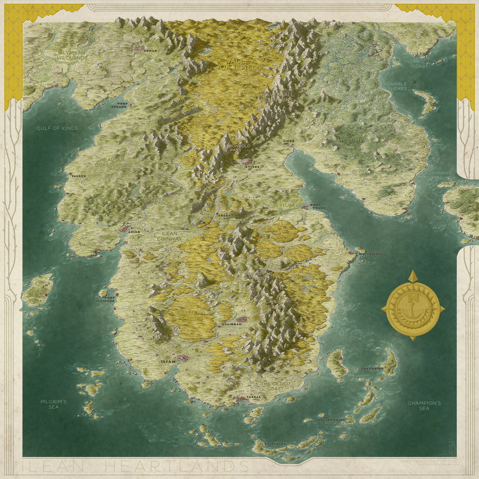 ArtStation - Ilean Heartlands