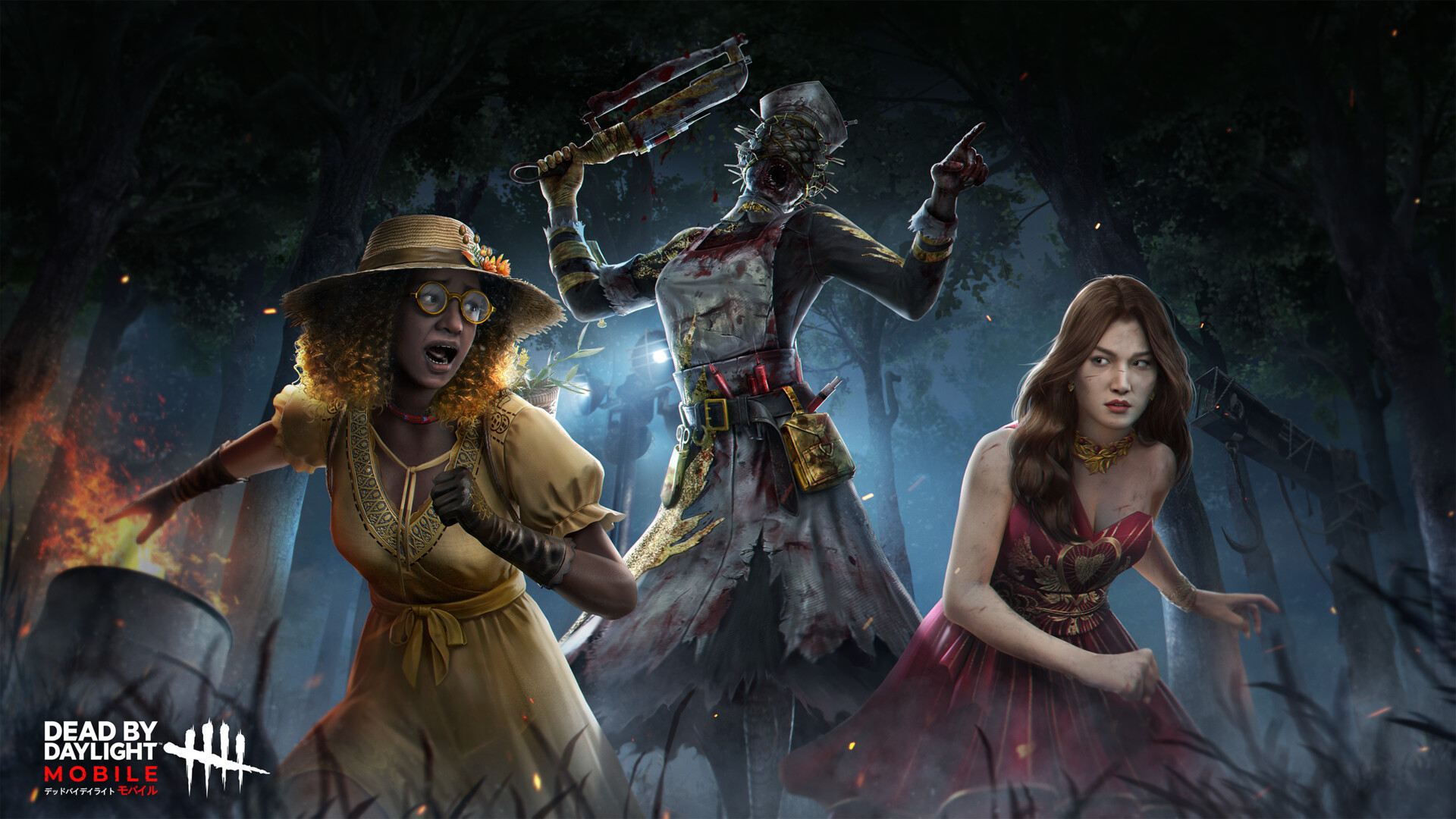 ArtStation - 王迪DZ-美宣作品：-【黎明杀机】 Game Key Vision Poster-【DEAD BY DAYLIGHT】