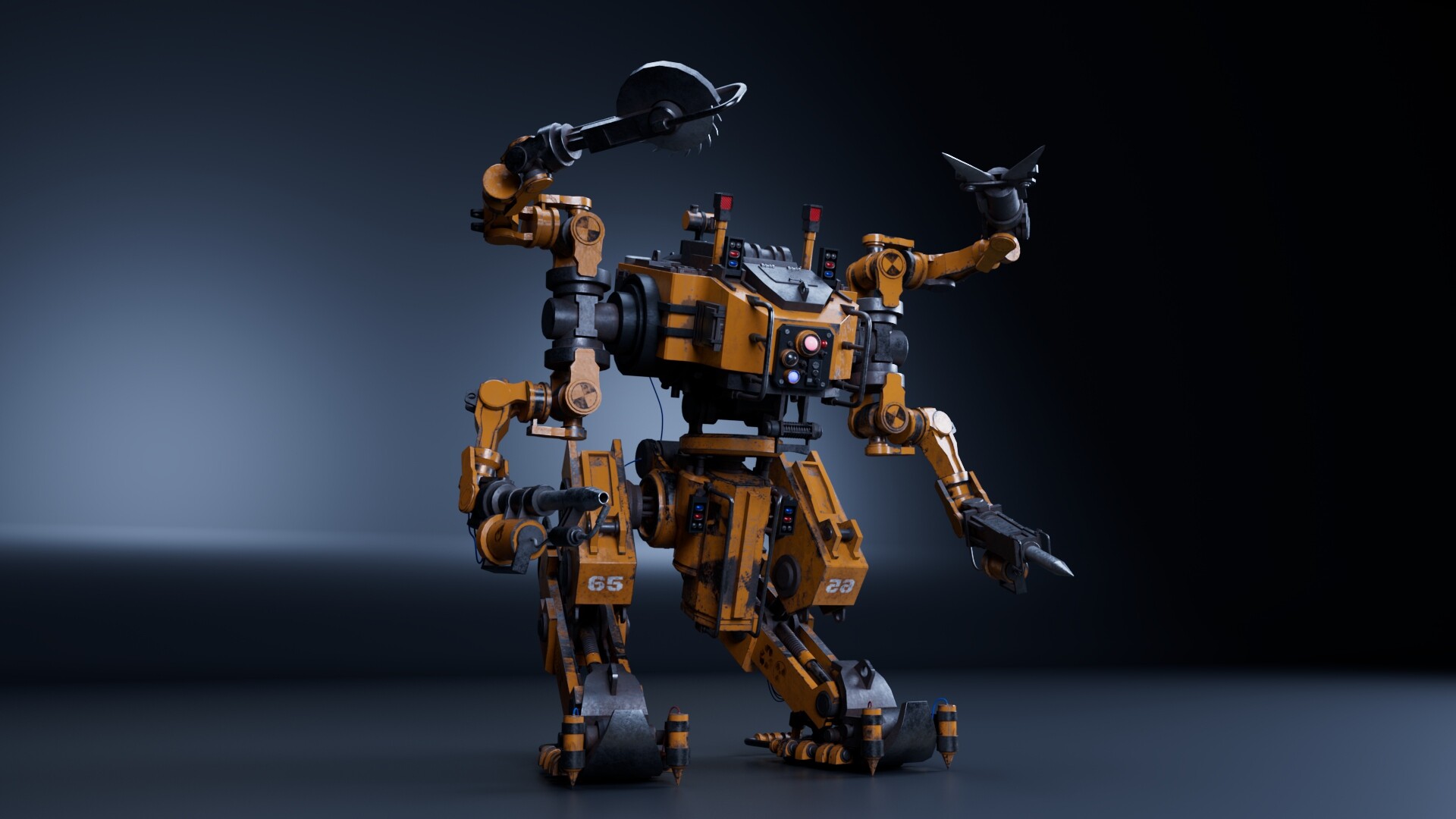 ArtStation - ROBOT (Action Robot)